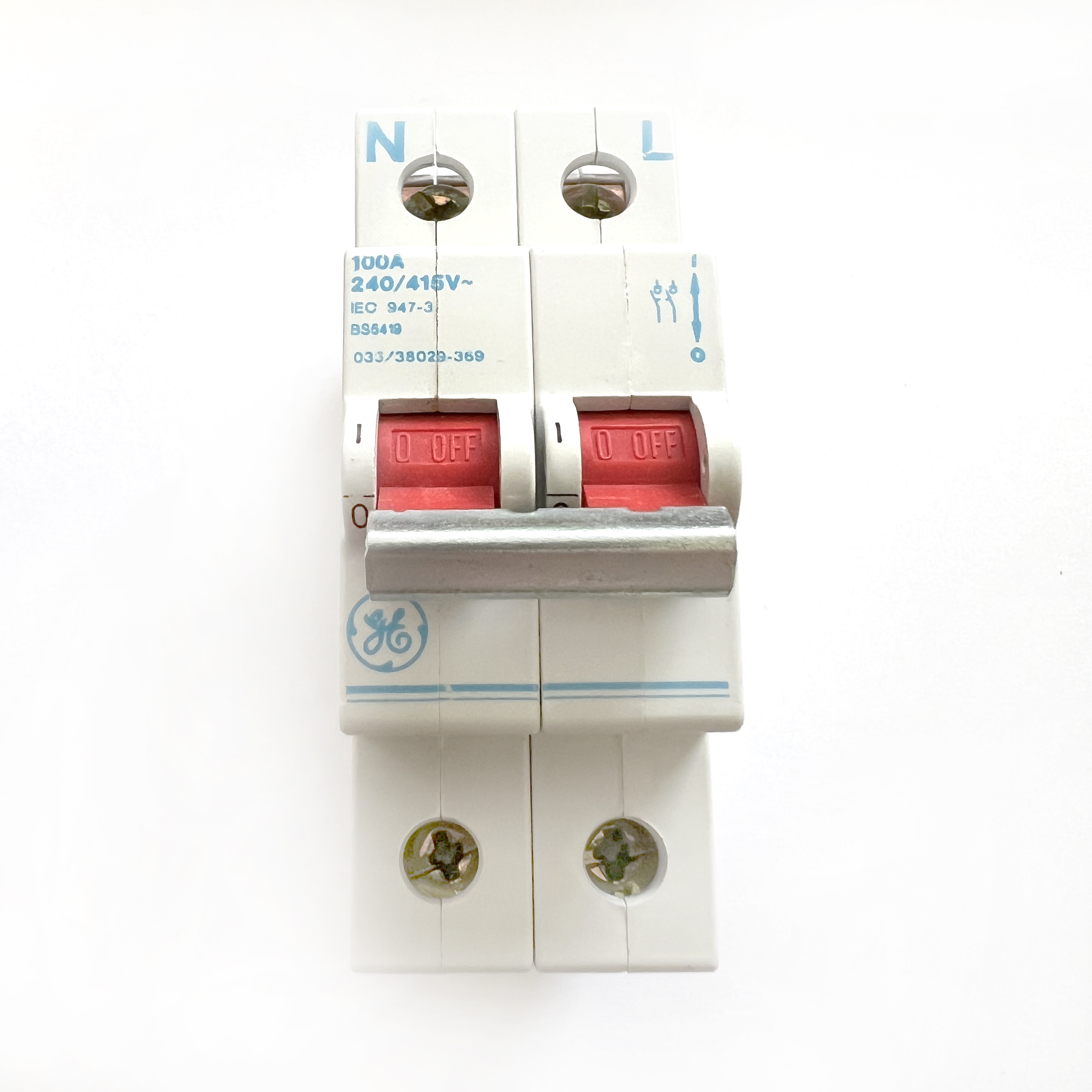 Isolators: GE General Electric 333/39029-369 100A 100 Amp 2 Double Pole ...