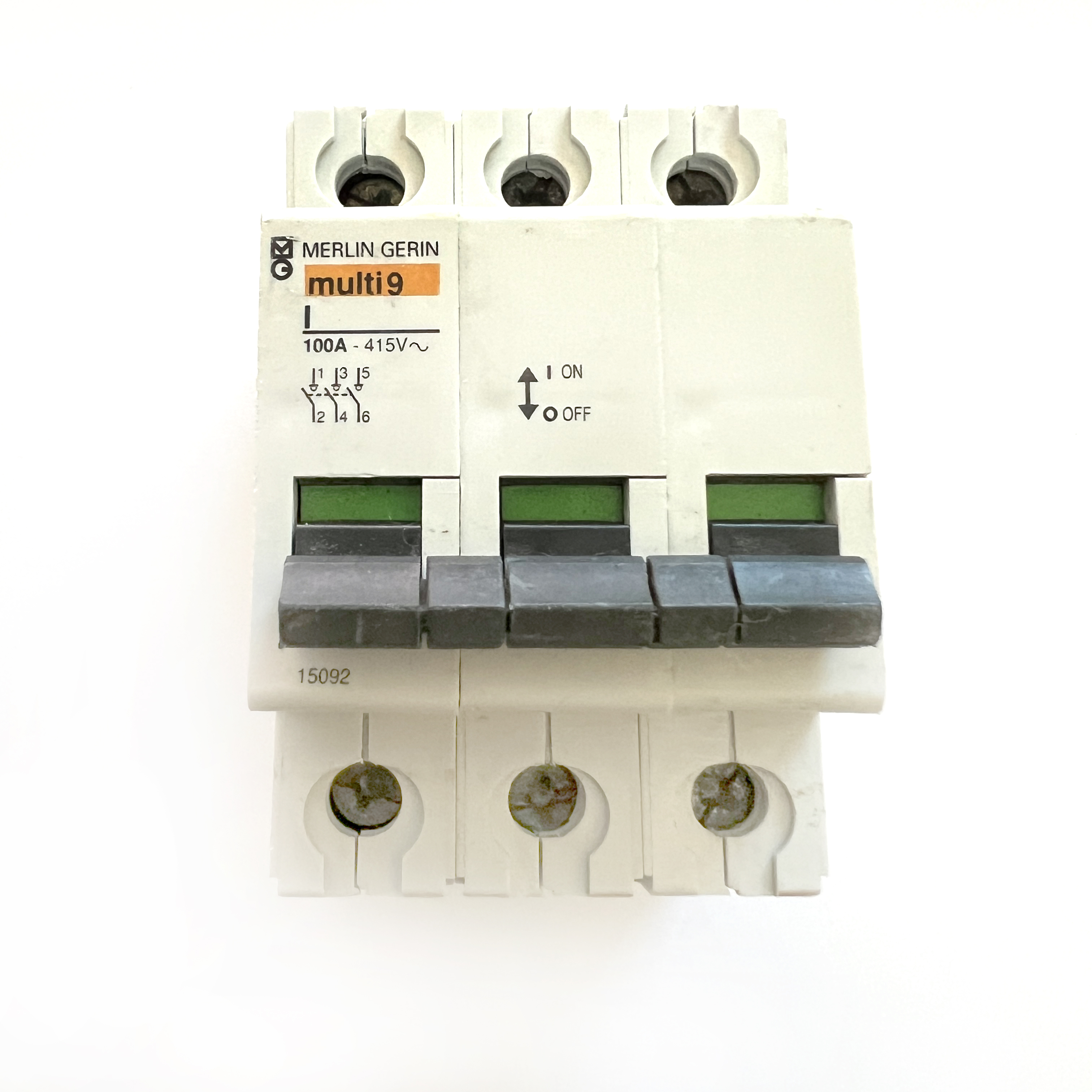 Isolators: Merlin Gerin Multi9 15092 100A 100 Amp 3 Pole Phase Isolator ...