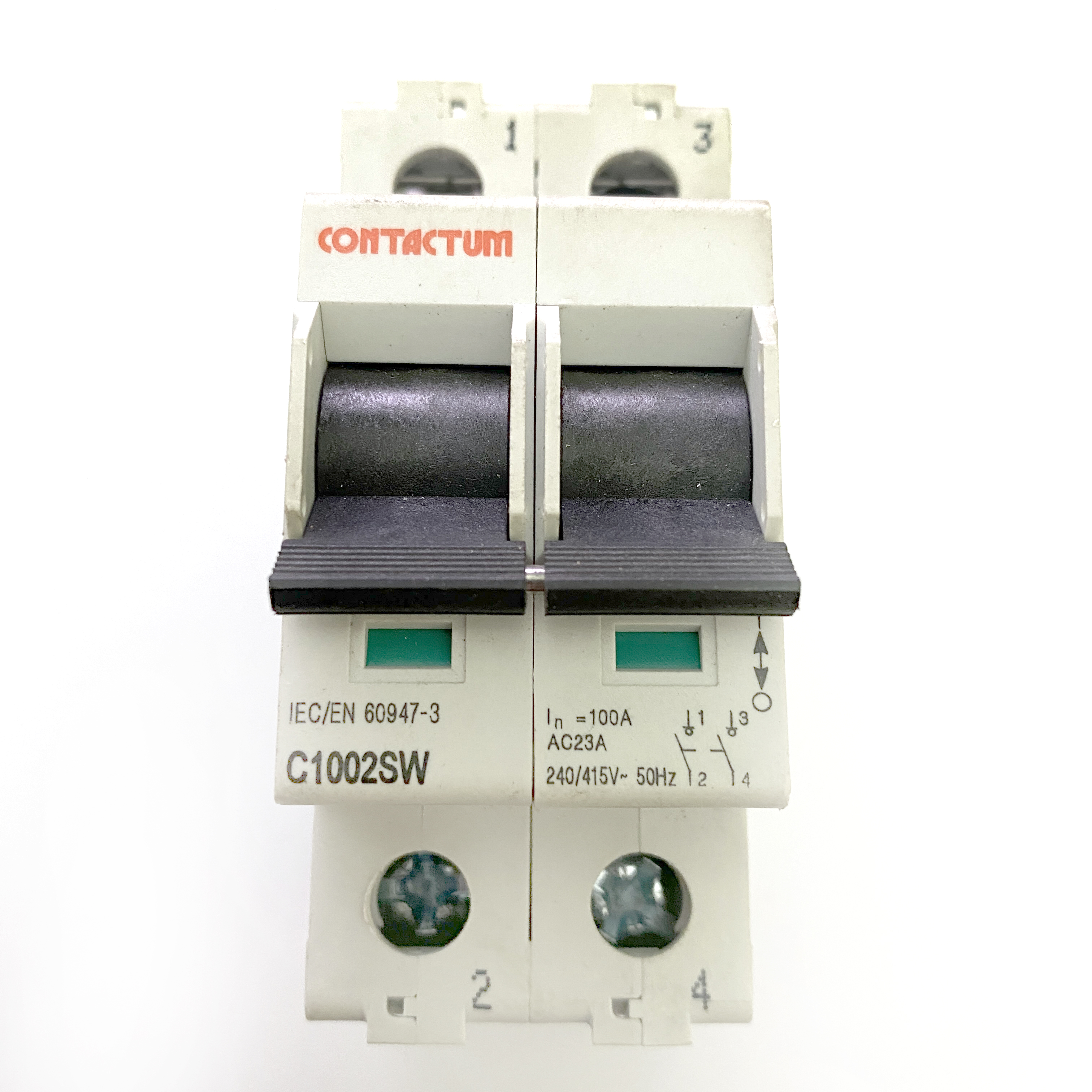 Isolators: Contactum C1002SW AC23A 100A 100 Amp 2 Double Pole Isolator ...