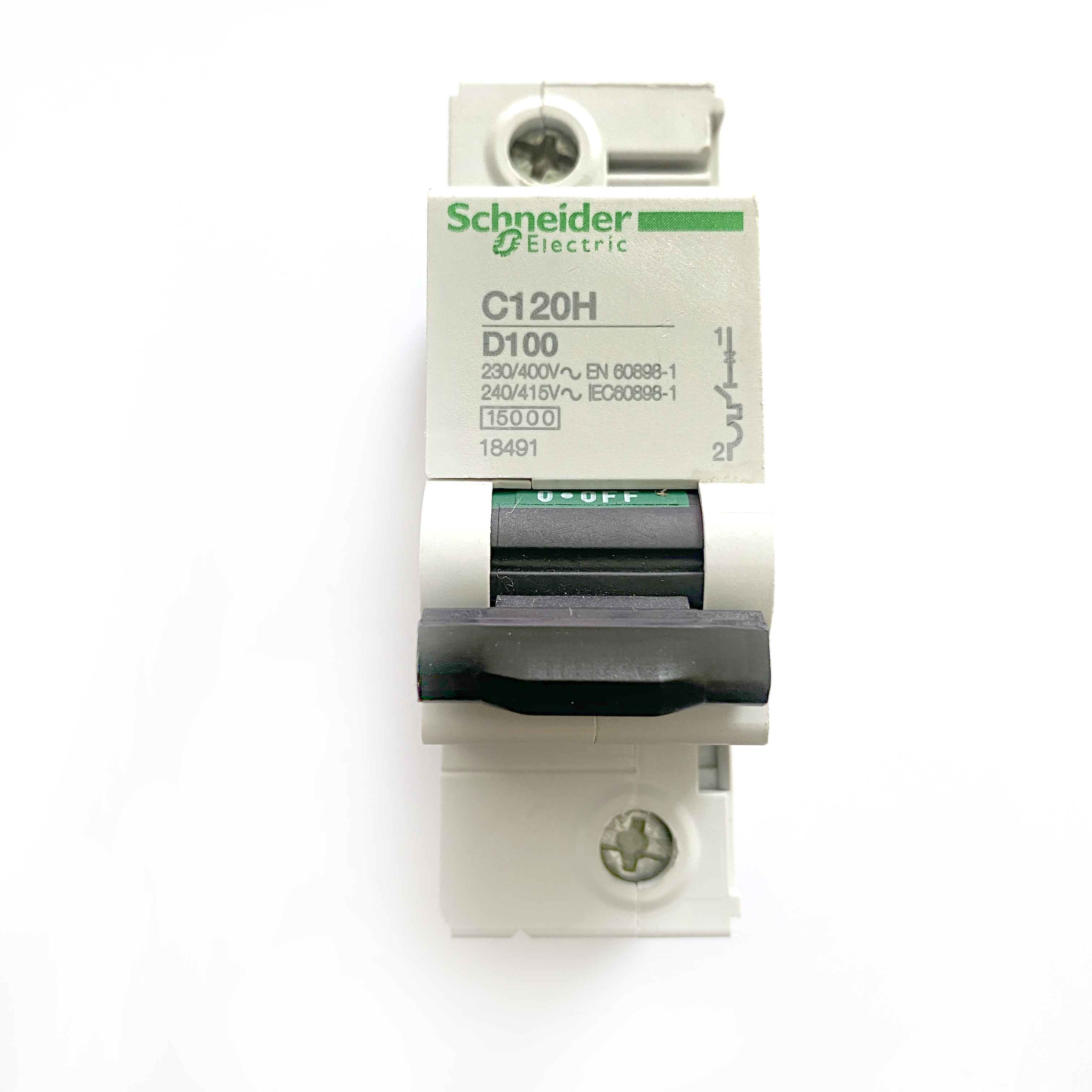 MCB's: Schneider Electric C120H 18491 D100 100A 100 Amp MCB Circuit ...