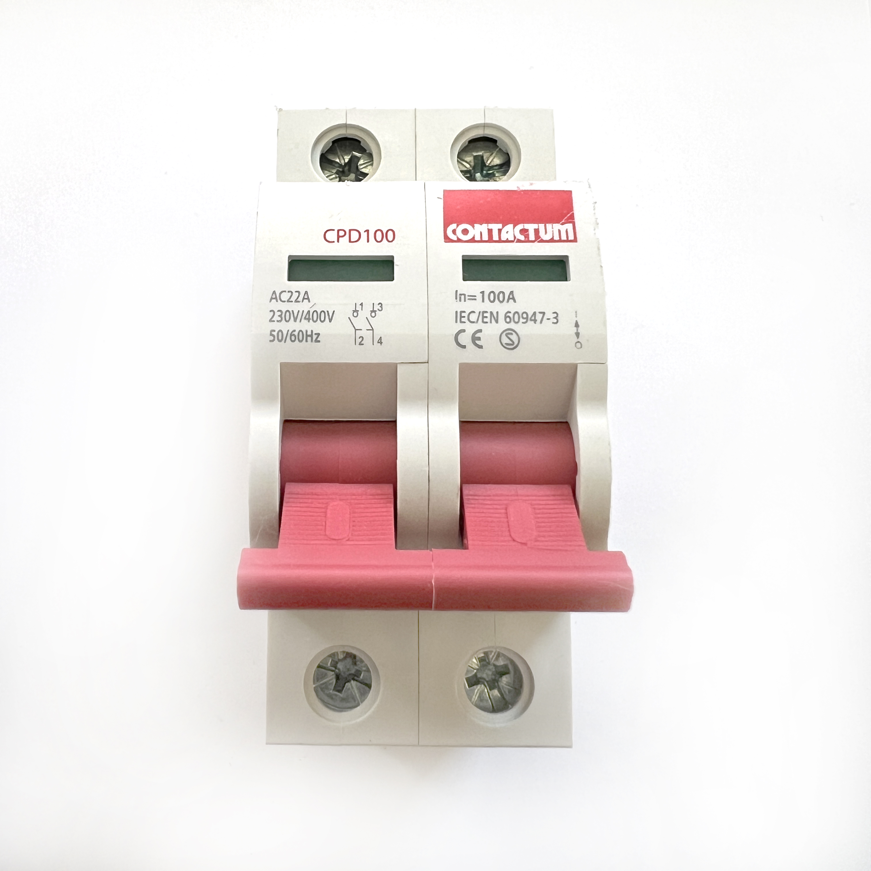 Isolators: Contactum CDP100 AC22A 100A 100 Amp 2 Double Pole Isolator ...