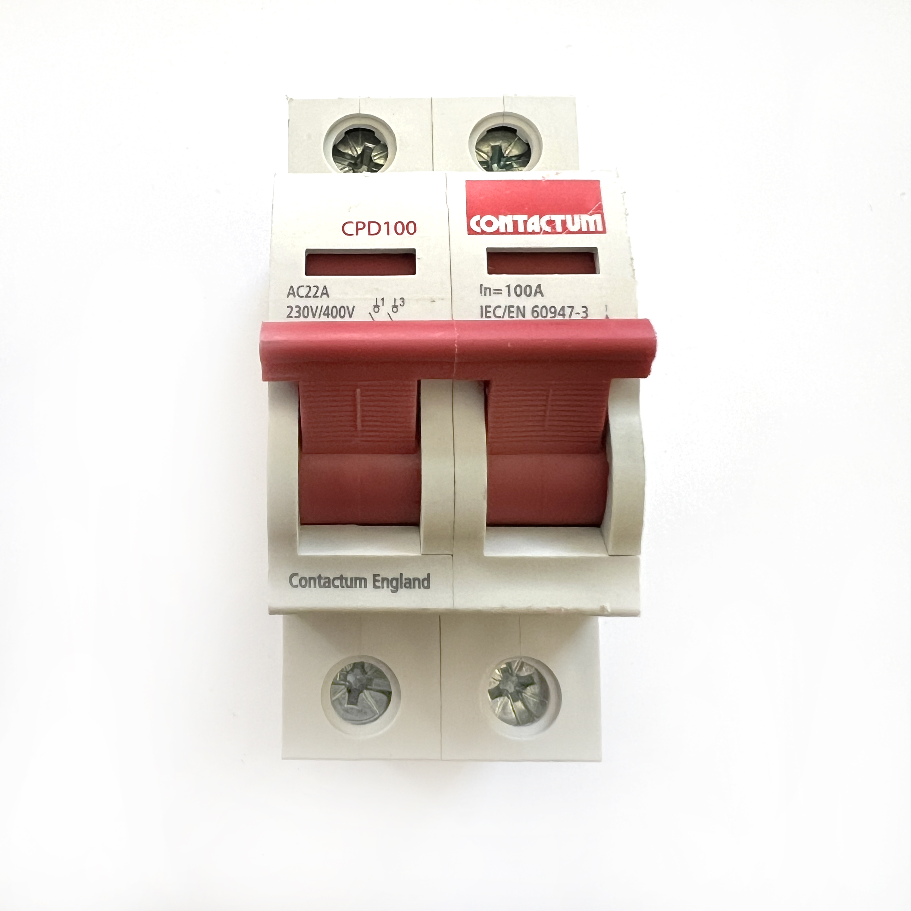 Isolators: Contactum CDP100 AC22A 100A 100 Amp 2 Double Pole Isolator ...