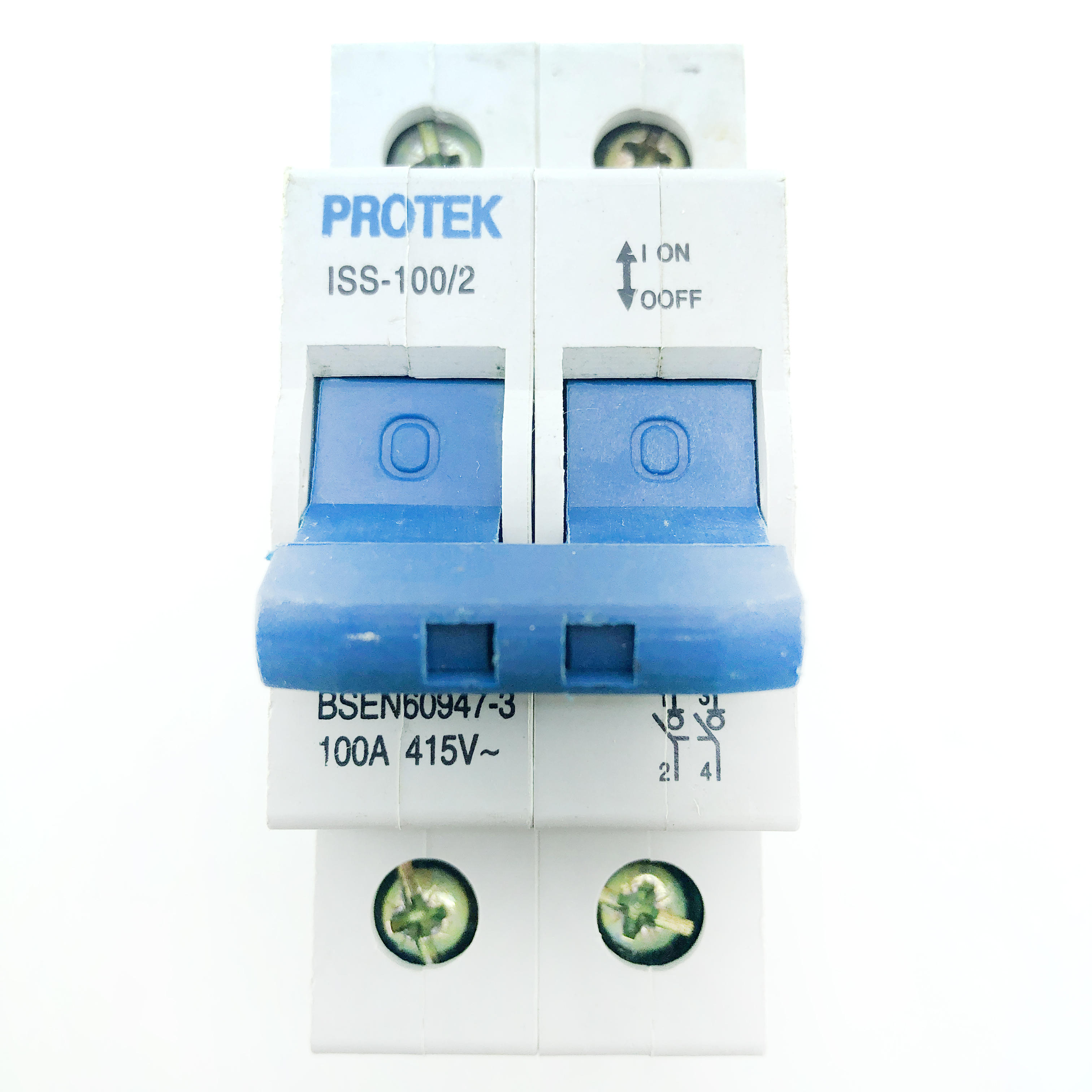 Isolators: Protek ISS-100/2 100A 100 Amp 2 Double Pole Isolator Main ...