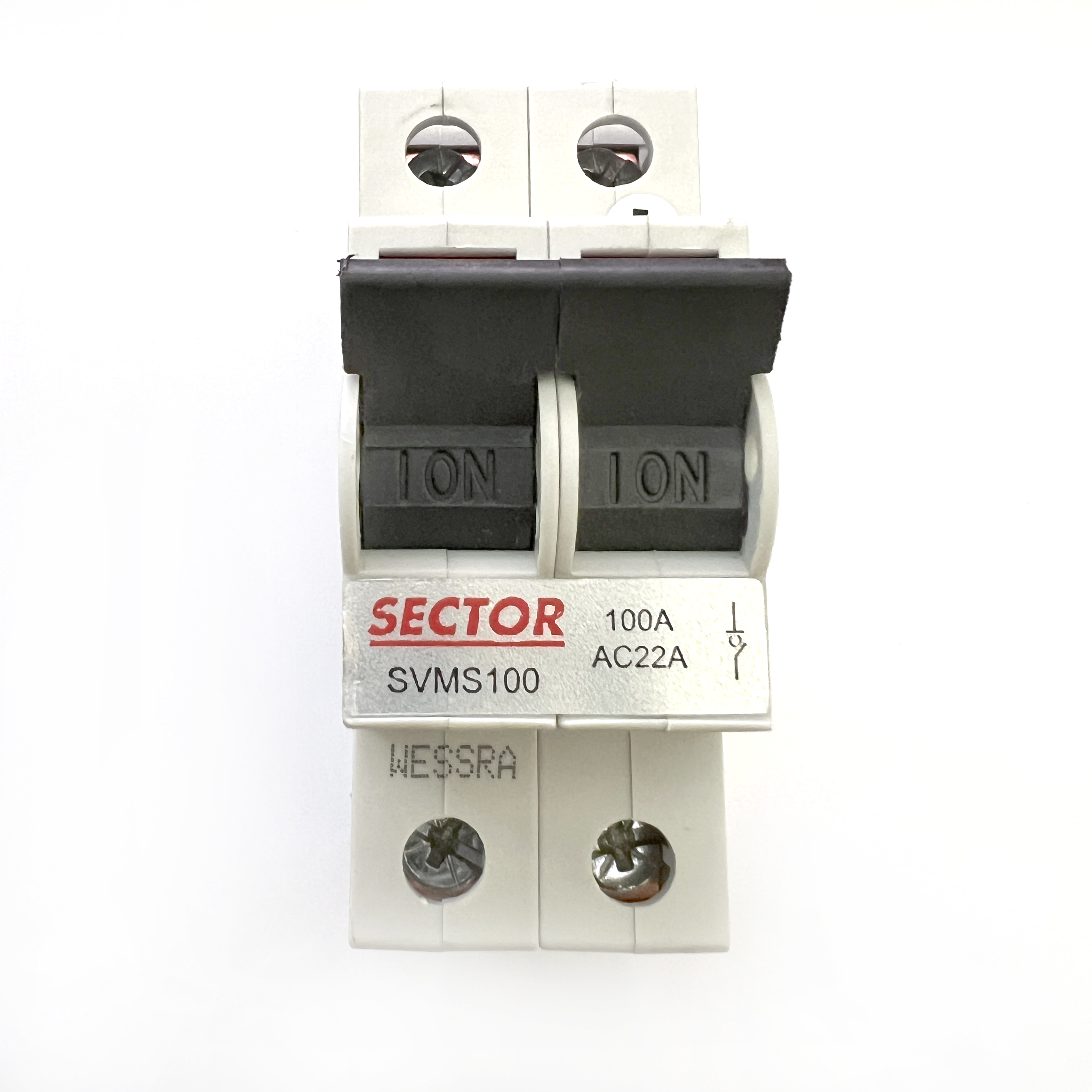 Isolators: Sector SVMS100 AC22A 100A 100 Amp 2 Double Pole Isolator ...