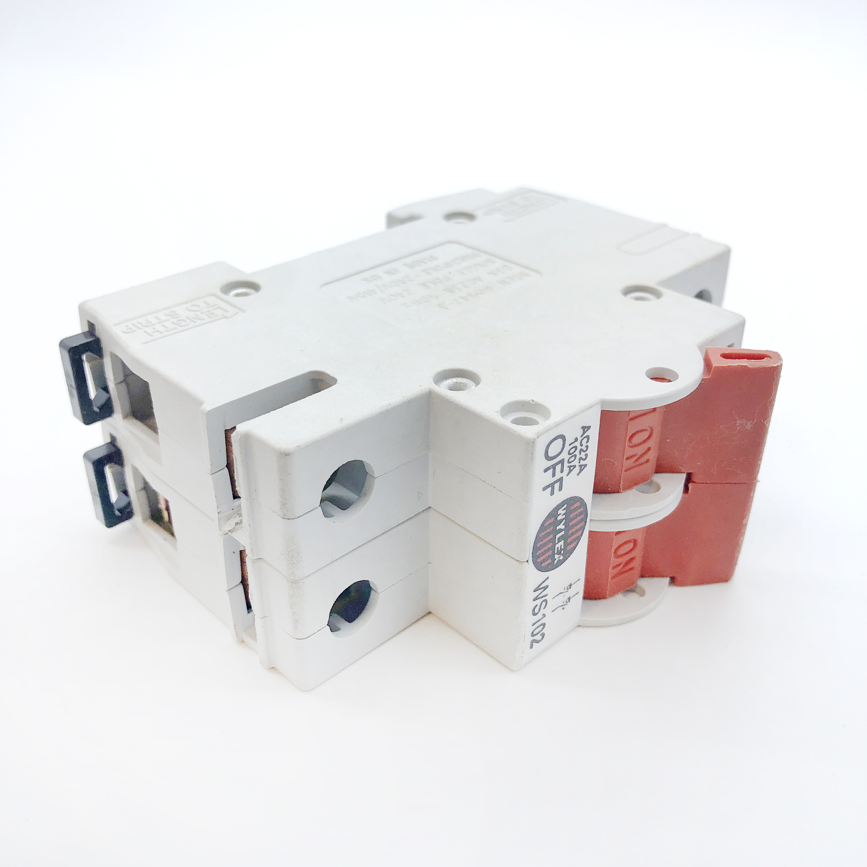 Isolators: Wylex WS102 AC22A Silver Label 100A 100 Amp 2 Double Pole ...