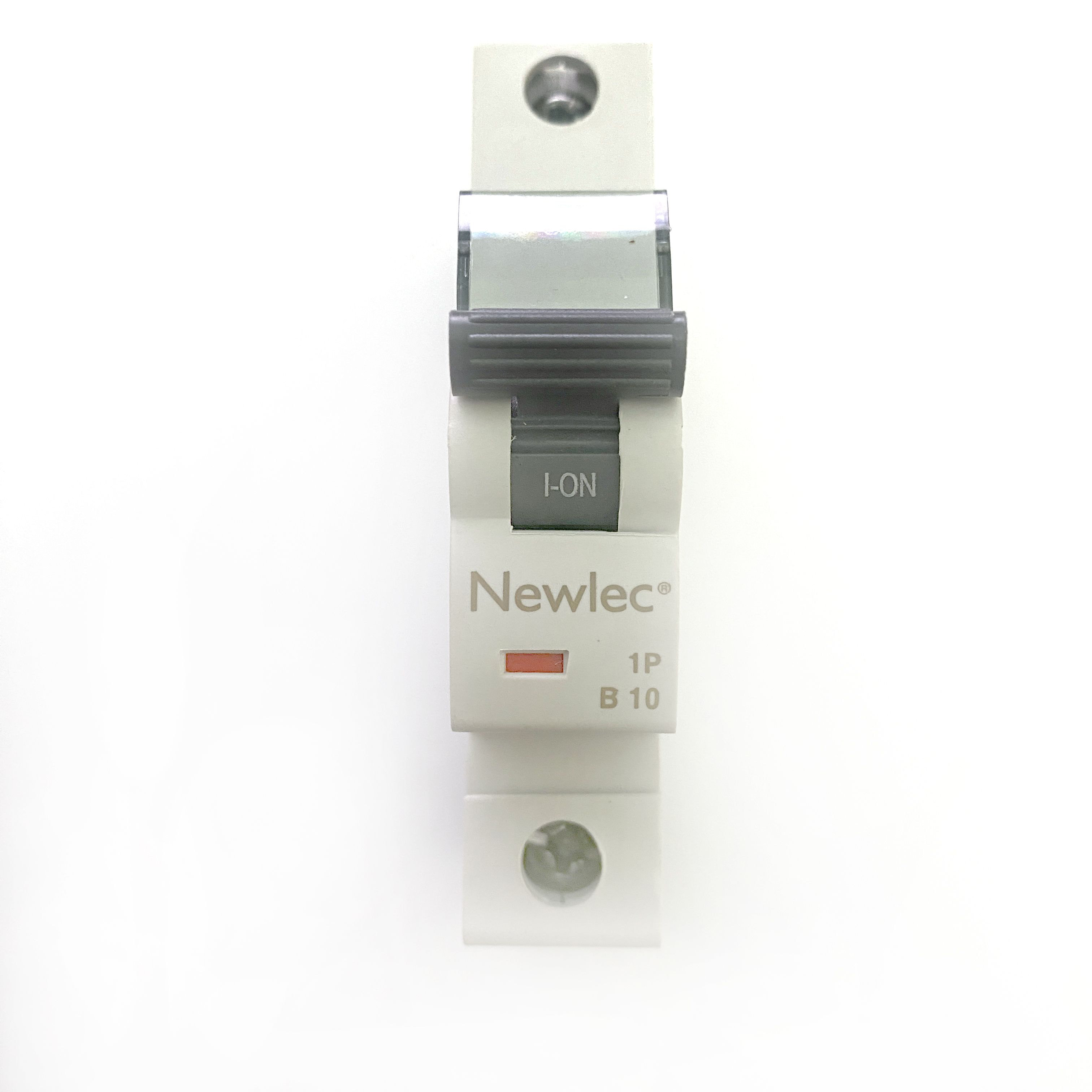 MCB's: Newlec 1P B10 10A 10 Amp MCB Circuit Breaker Type B