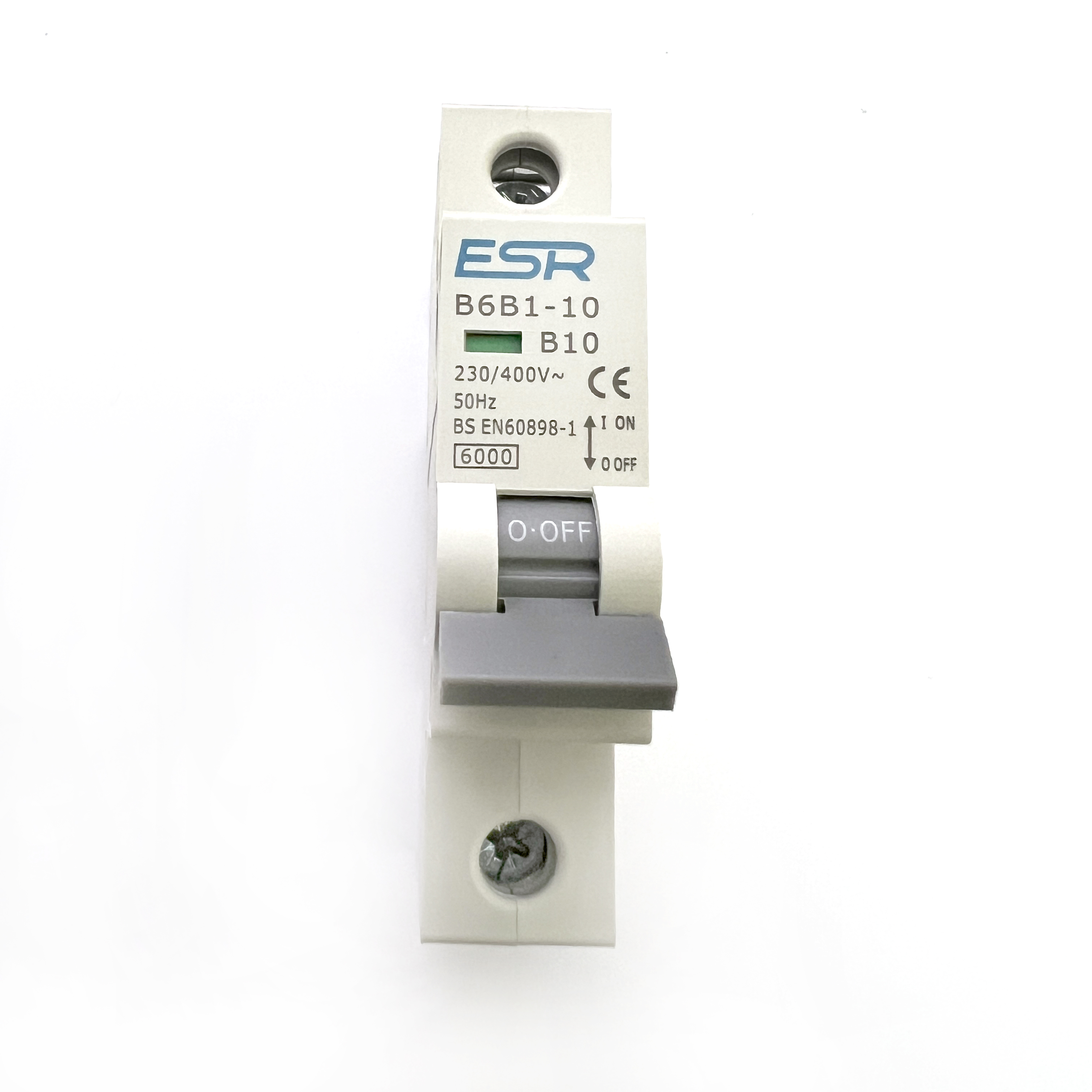 MCB's: ESR B6B1-10 B10 10A 10 Amp MCB Circuit Breaker Type B