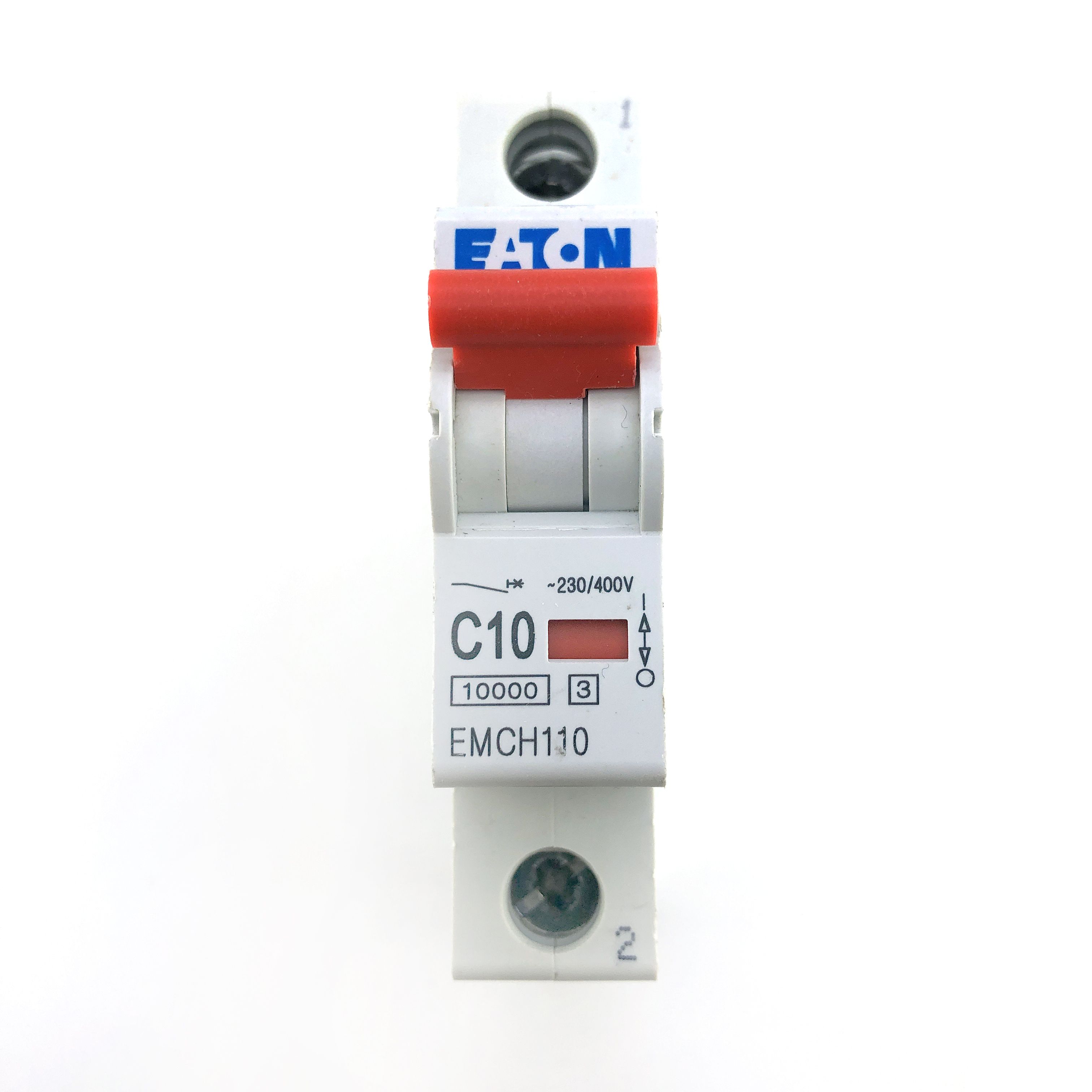 MCB's: Eaton EMCH110 C10 10A 10 Amp MCB Circuit Breaker Type C