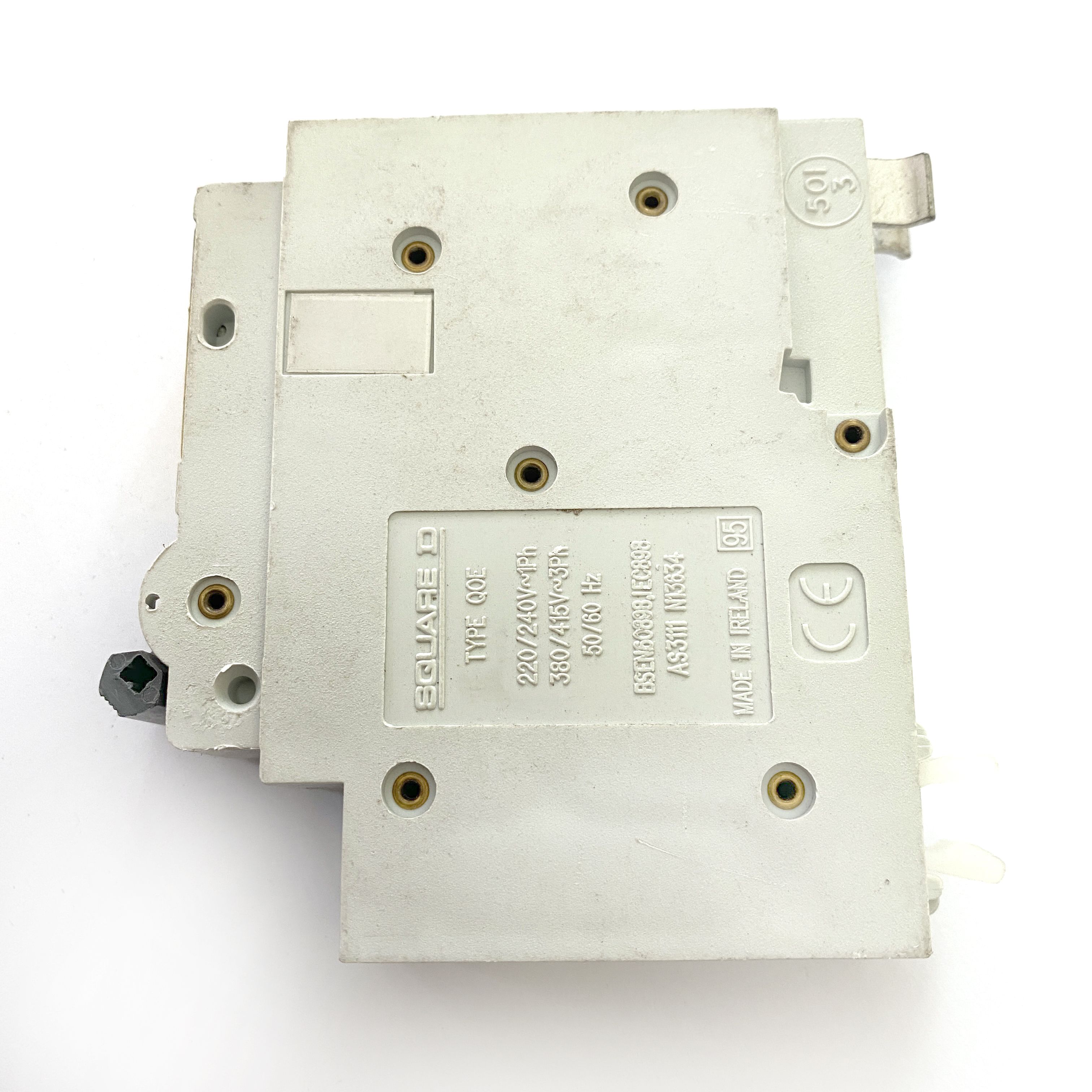 MCB's: Square D QOE Yellow Band 6000 B10 10A 10 Amp MCB Circuit Breaker ...