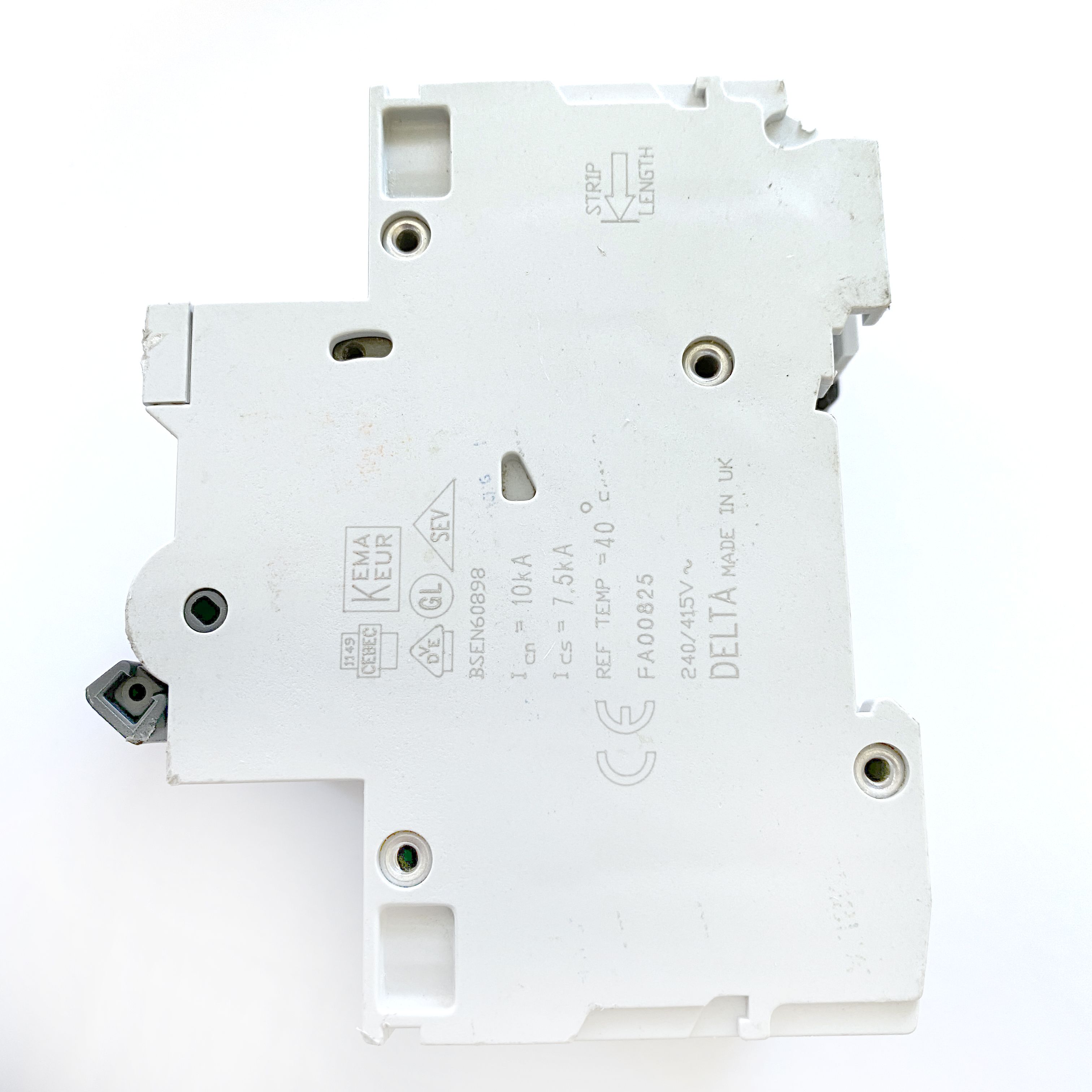 MCB's: Bill Talisman Plus THB103 B10 10A 10 Amp 3 Pole Phase MCB ...