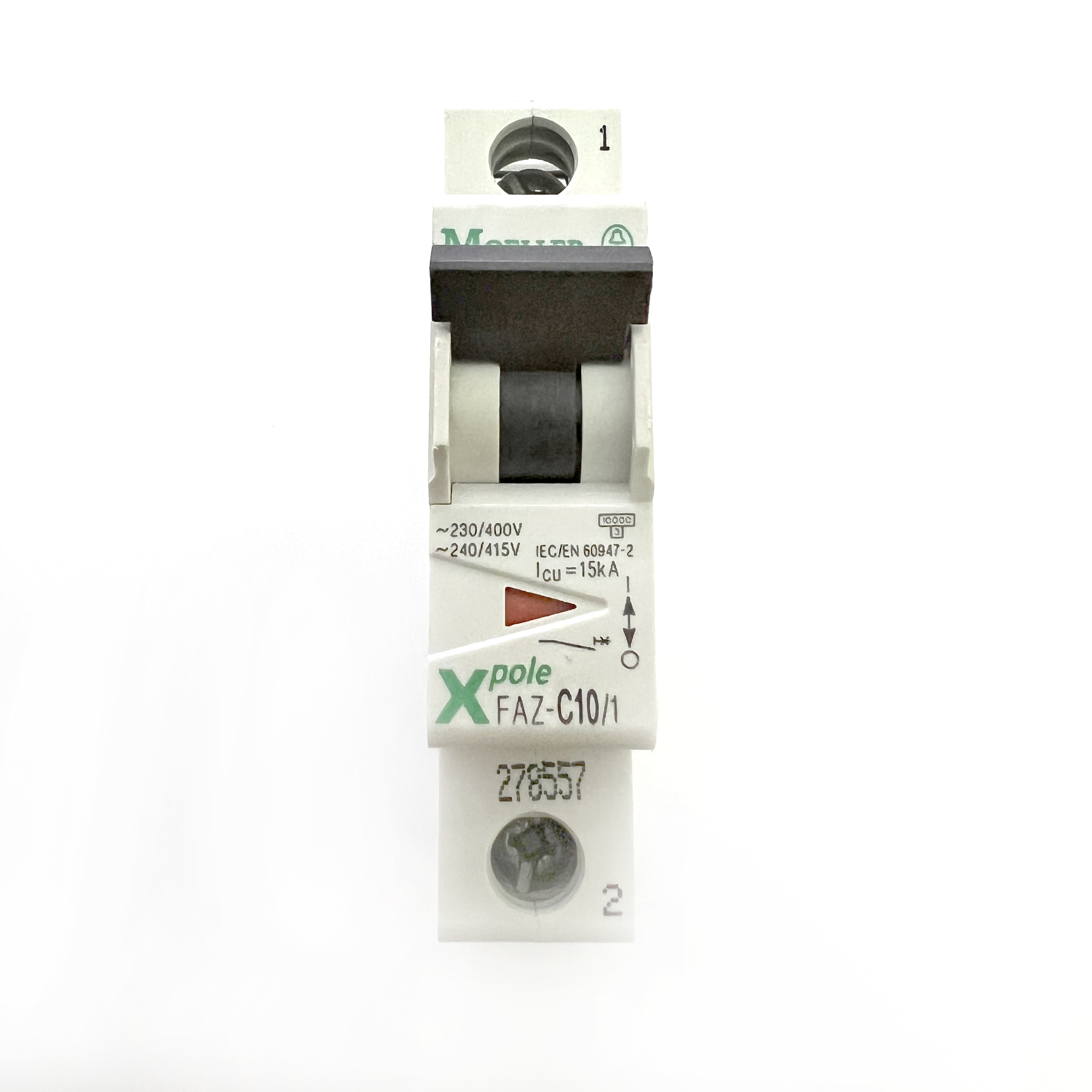 MCB's: Moeller xPole FAZ-C10/1 C10 10A 10 Amp MCB Circuit Breaker Type C
