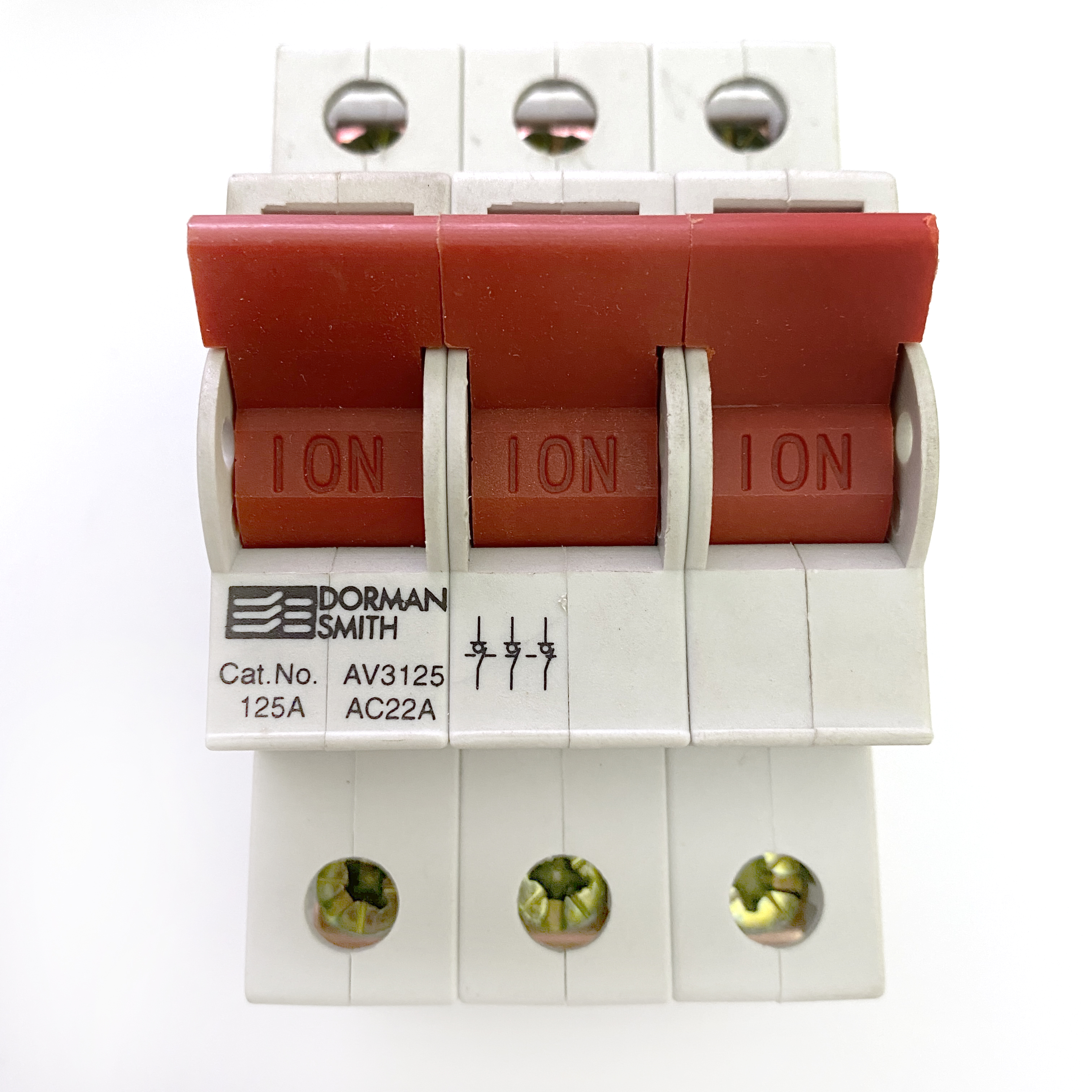 Isolators: Dorman Smith AV3125 AC22A 125A 125 Amp 3 Pole Phase Isolator ...