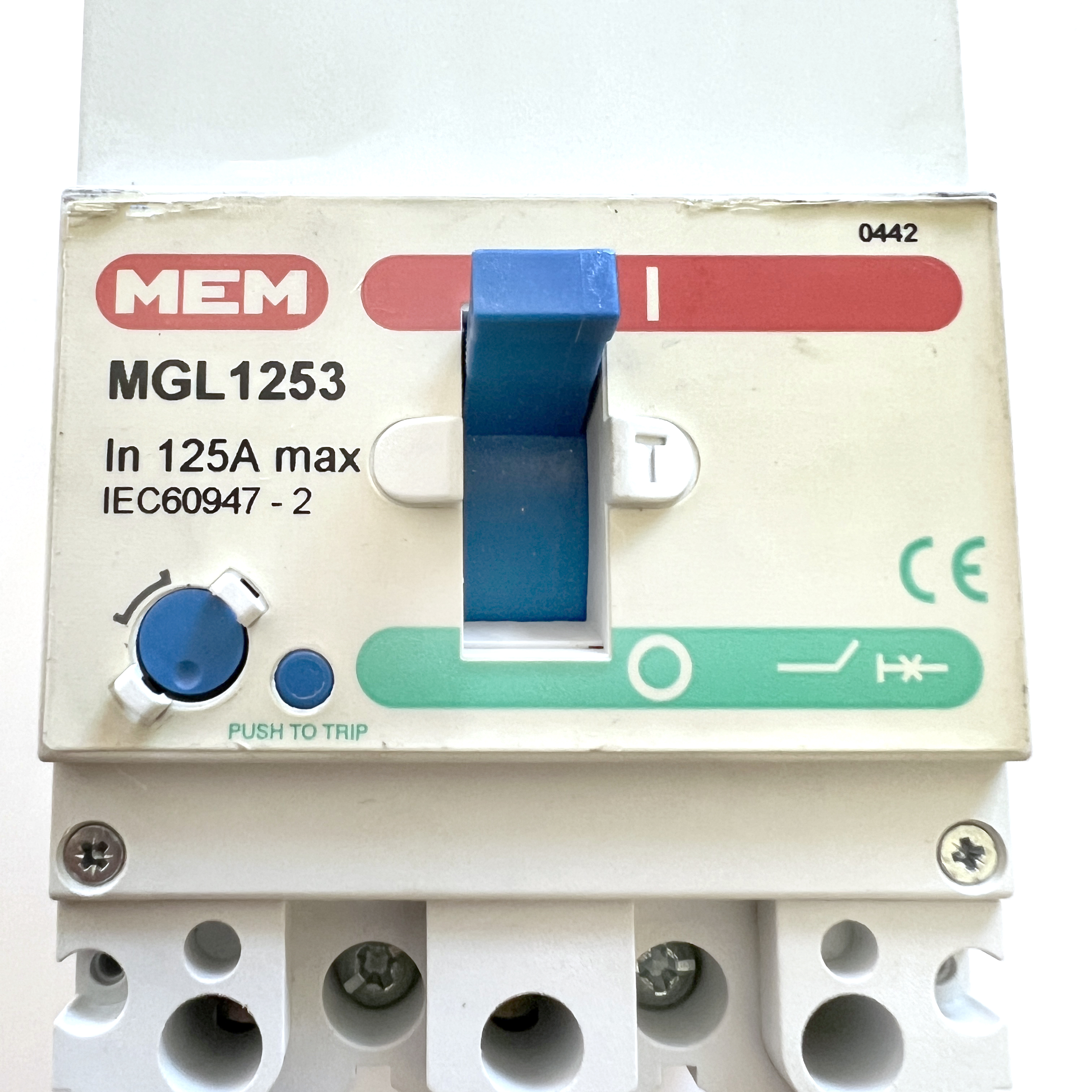 MCB's: MEM MGL1253 Bill TLG1253 125A 125 Amp 3 Pole Phase MCCB MCB ...