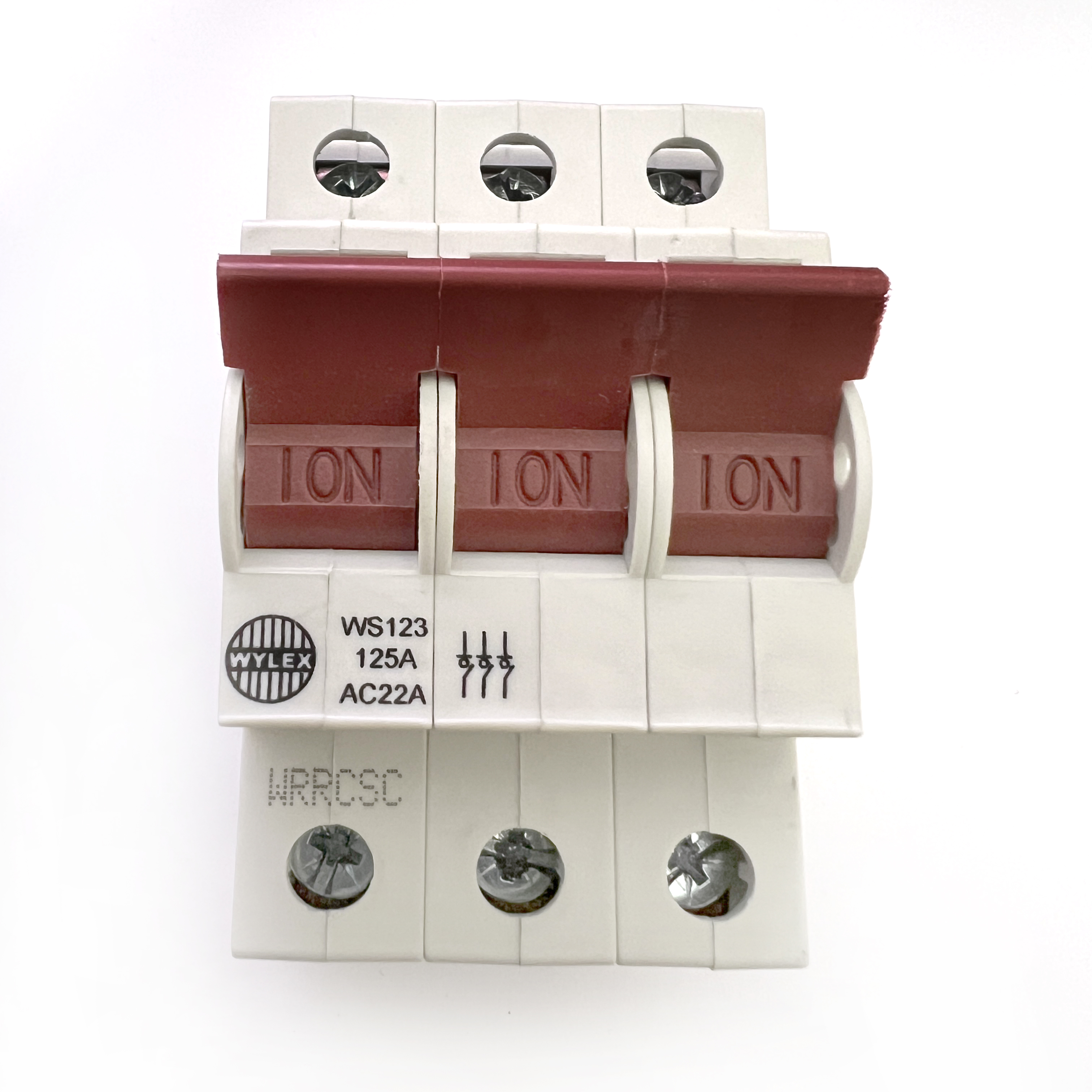 Isolators: Wylex WS123 AC22A 125A 125 Amp 3 Pole Phase Isolator Main ...