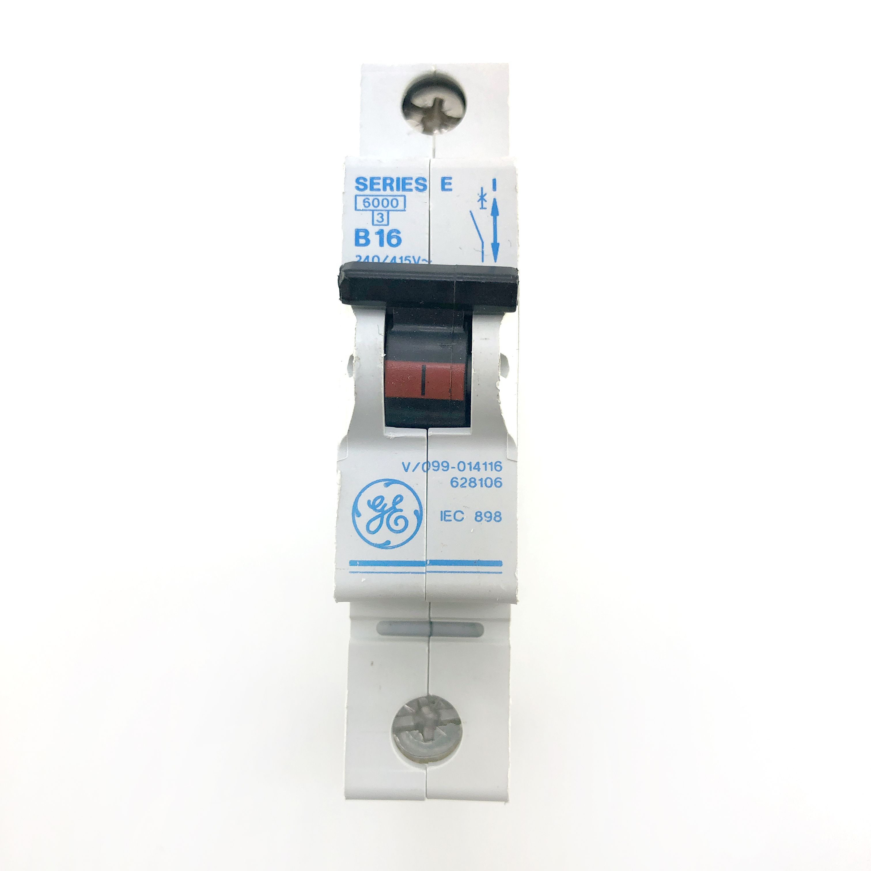 MCB's: GE General Electric Series E V/099-014116 628106 B16 16A 16 Amp ...