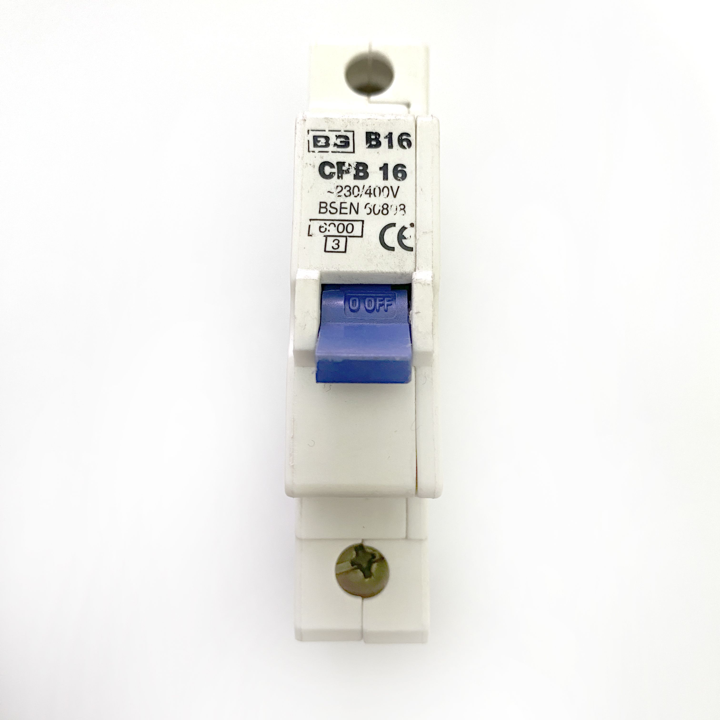MCB's: BG British General CPB16 B16 16A 16 Amp MCB Circuit Breaker Type B