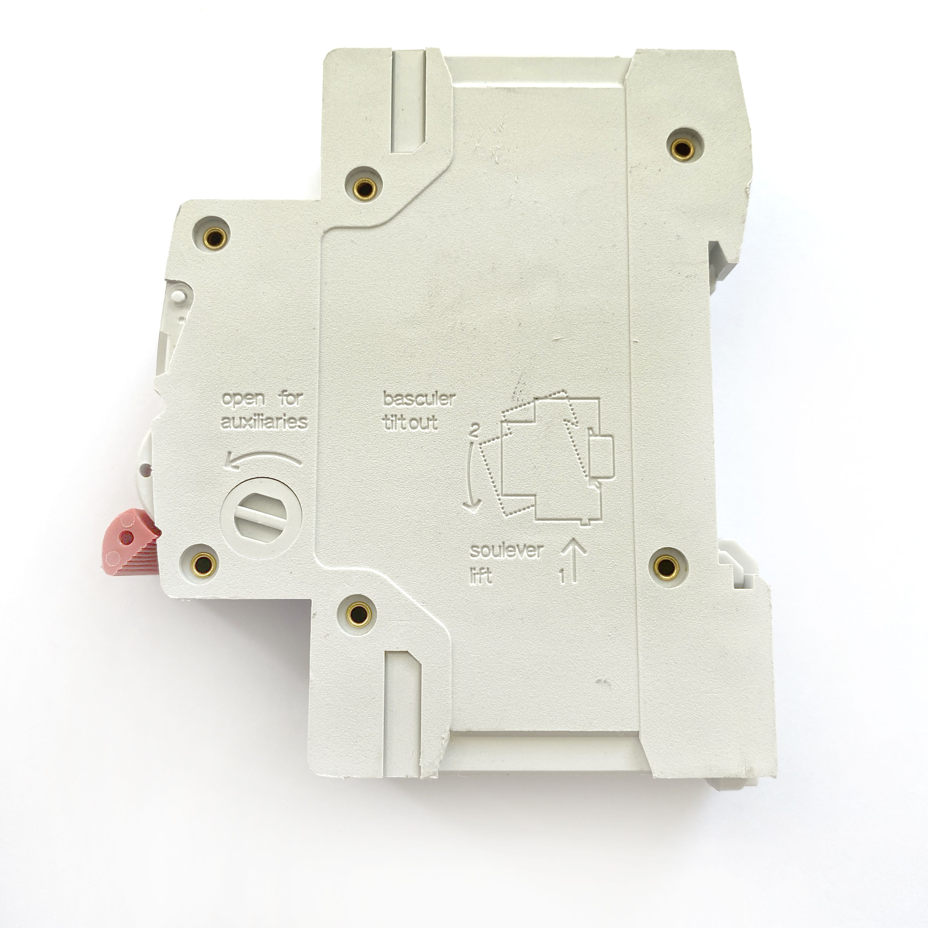 MCB's: Excel EXMCB16 Red Toggle B16 16A 16 Amp MCB Circuit Breaker Type B