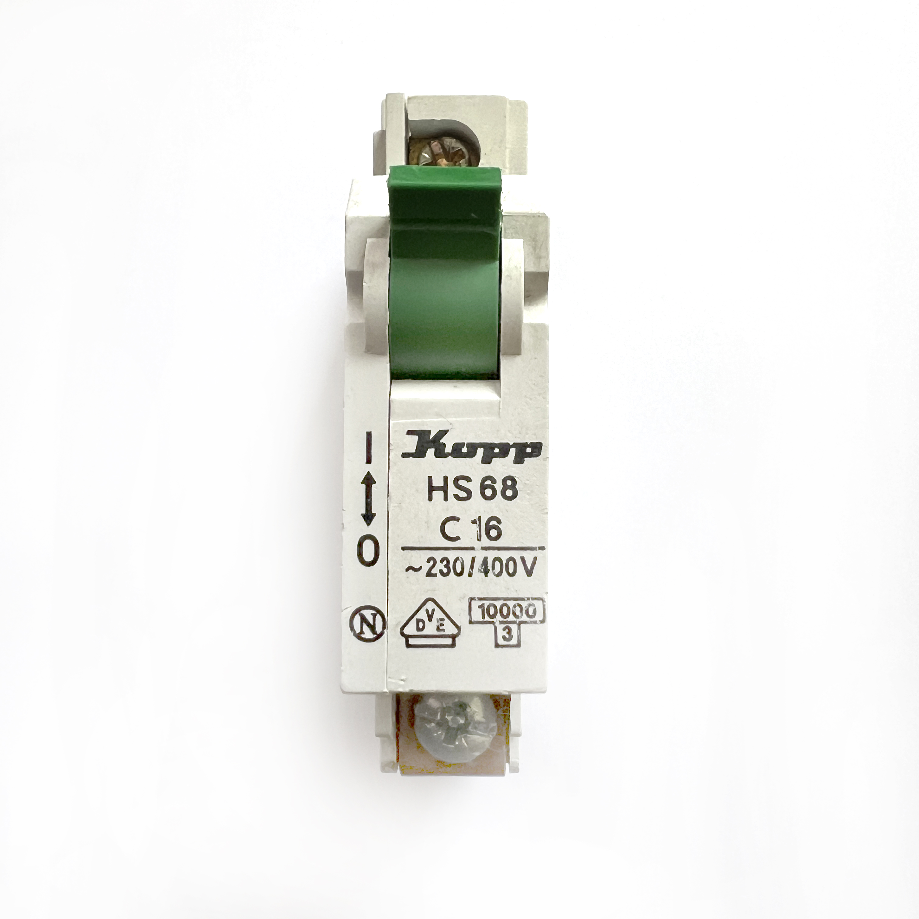 MCB's: Kopp Kapp Ottermill HS68 C16 16A 16 Amp MCB Circuit Breaker Type C