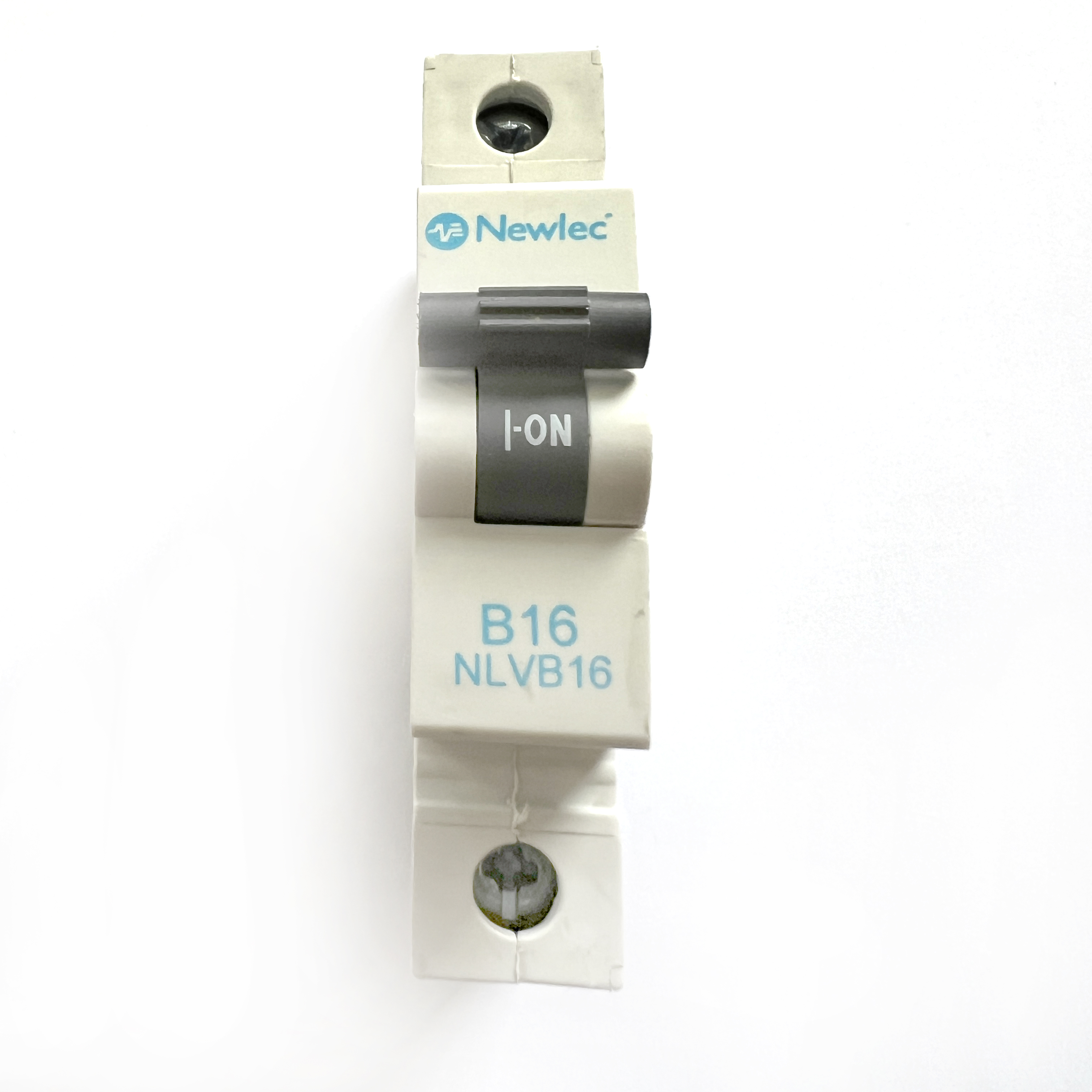 MCB's: Newlec NLVB16 Black Clip B16 16A 16 Amp MCB Circuit Breaker Type B