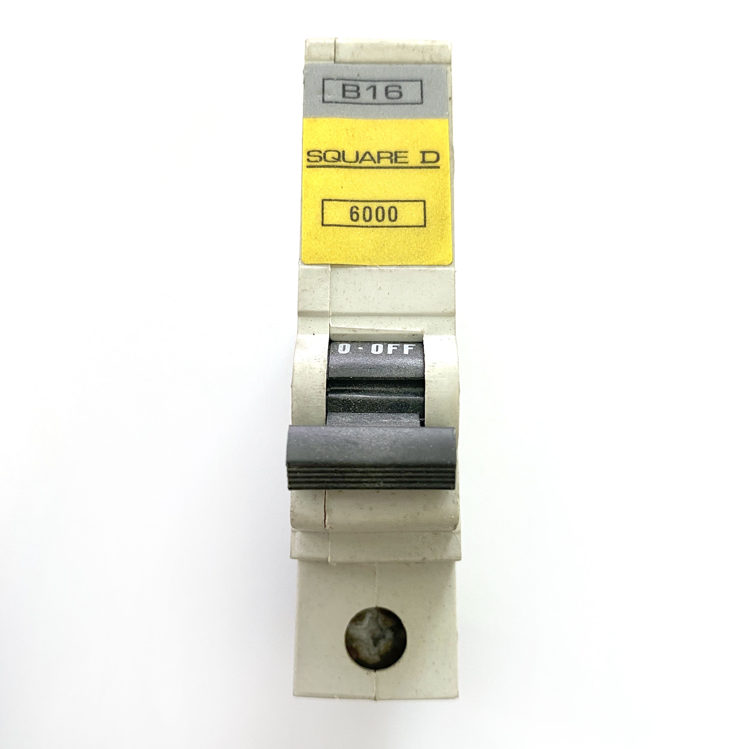 MCB's: Square D QOE Yellow Band 6000 B16 16A 16 Amp MCB Circuit Breaker ...