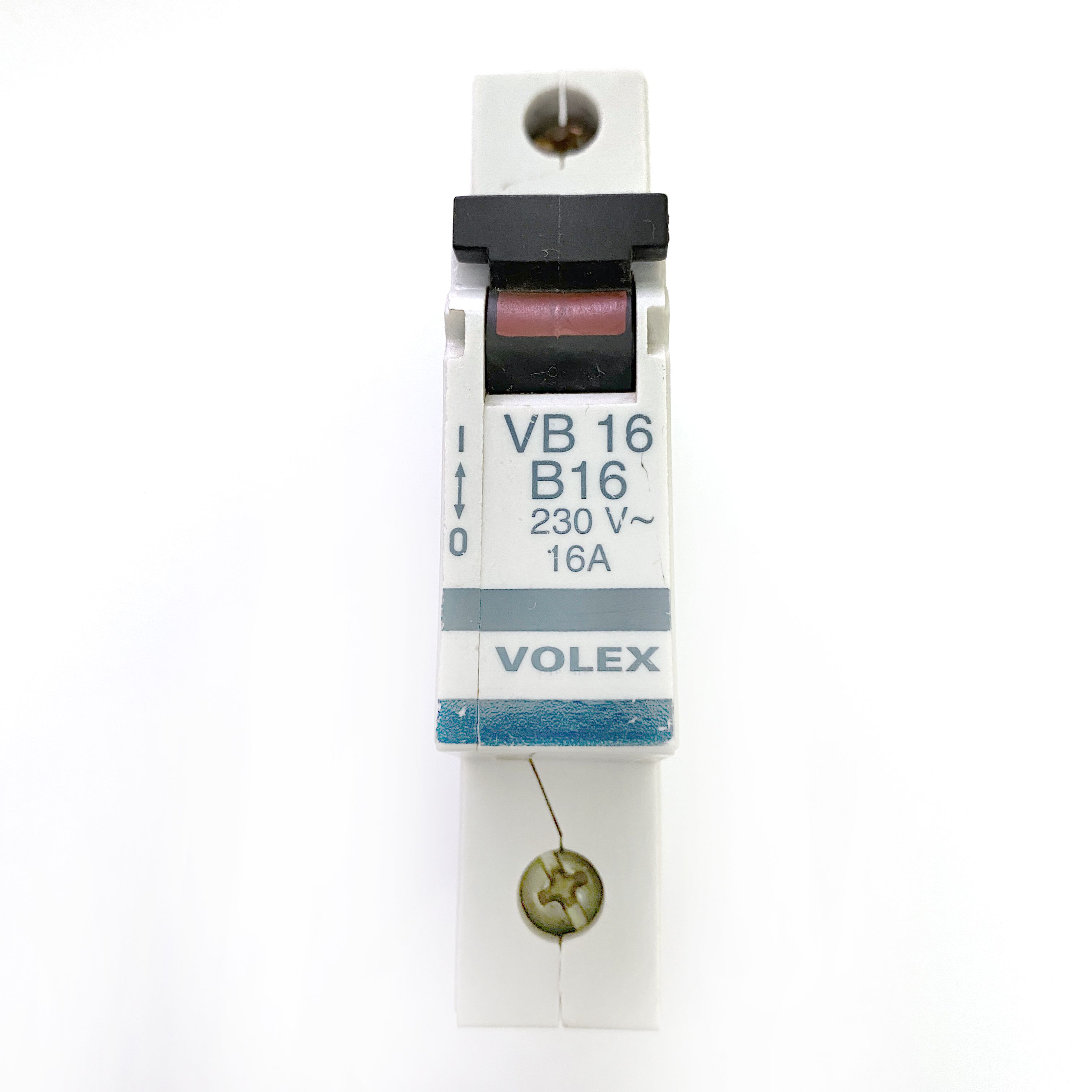 MCB's: Volex VB16 B16 16A 16 Amp MCB Circuit Breaker Type B