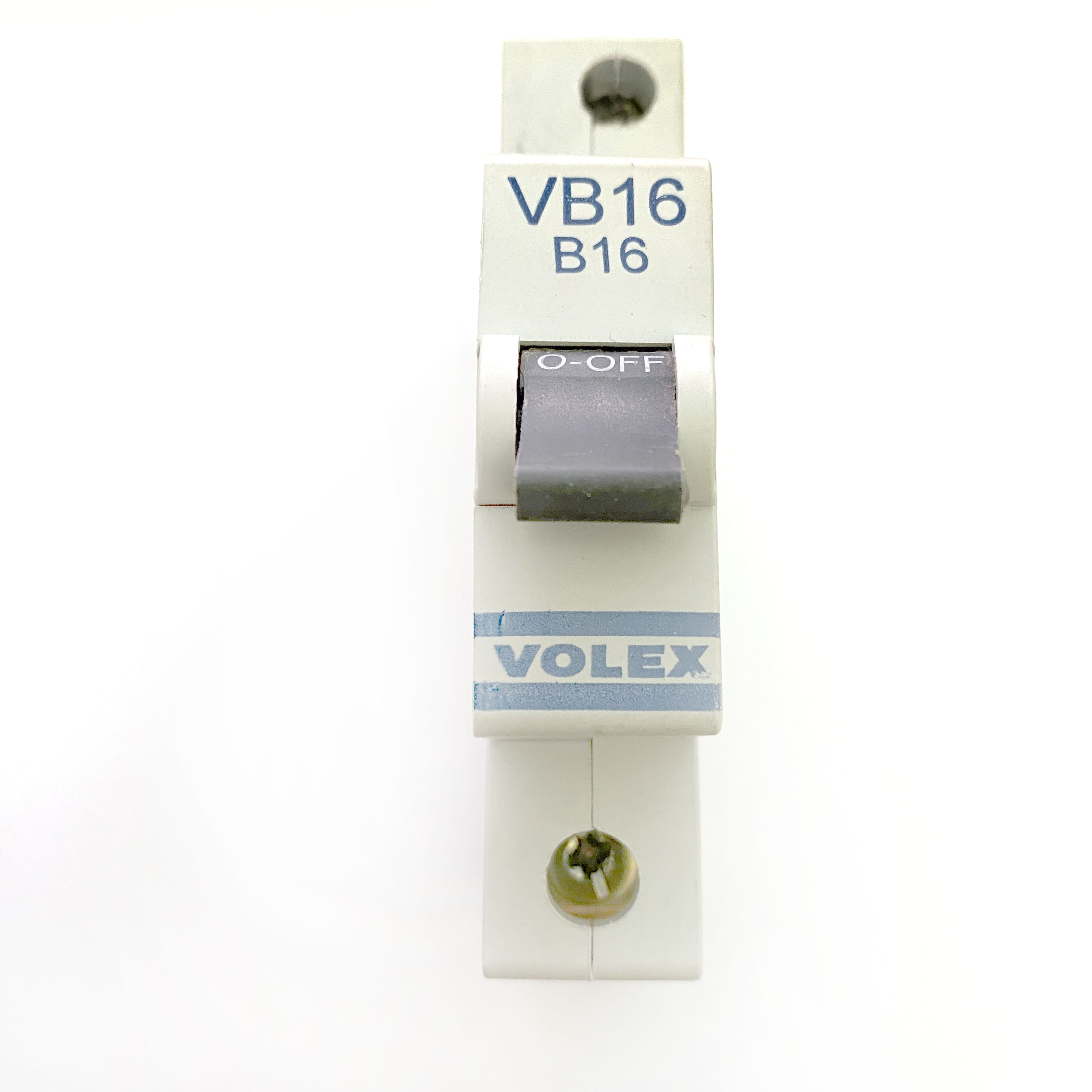 MCB's: Volex VB16 Red Clip B16 16A 16 Amp MCB Circuit Breaker Type B