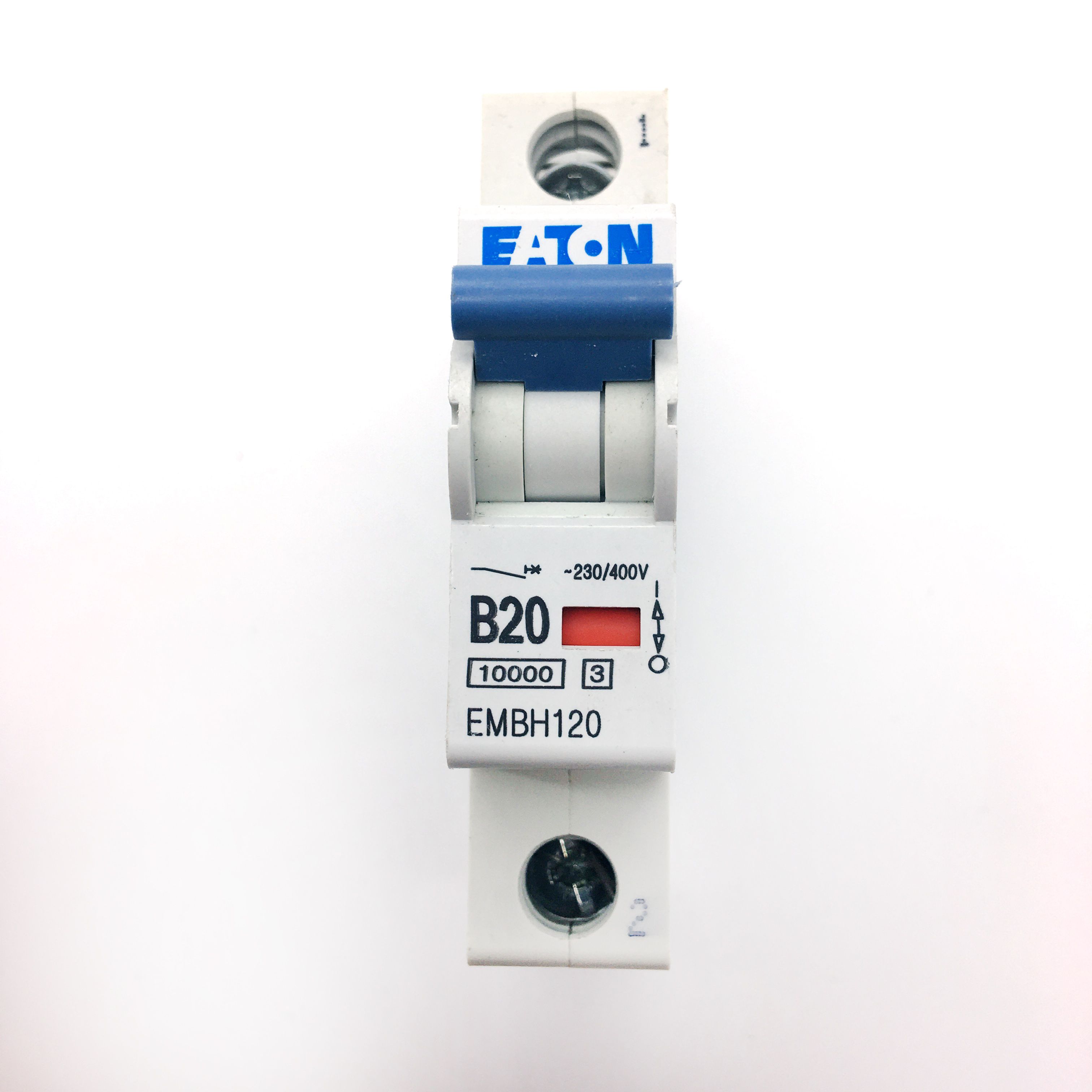 MCB's: Eaton EMBH120 B20 20A 20 Amp MCB Circuit Breaker Type B