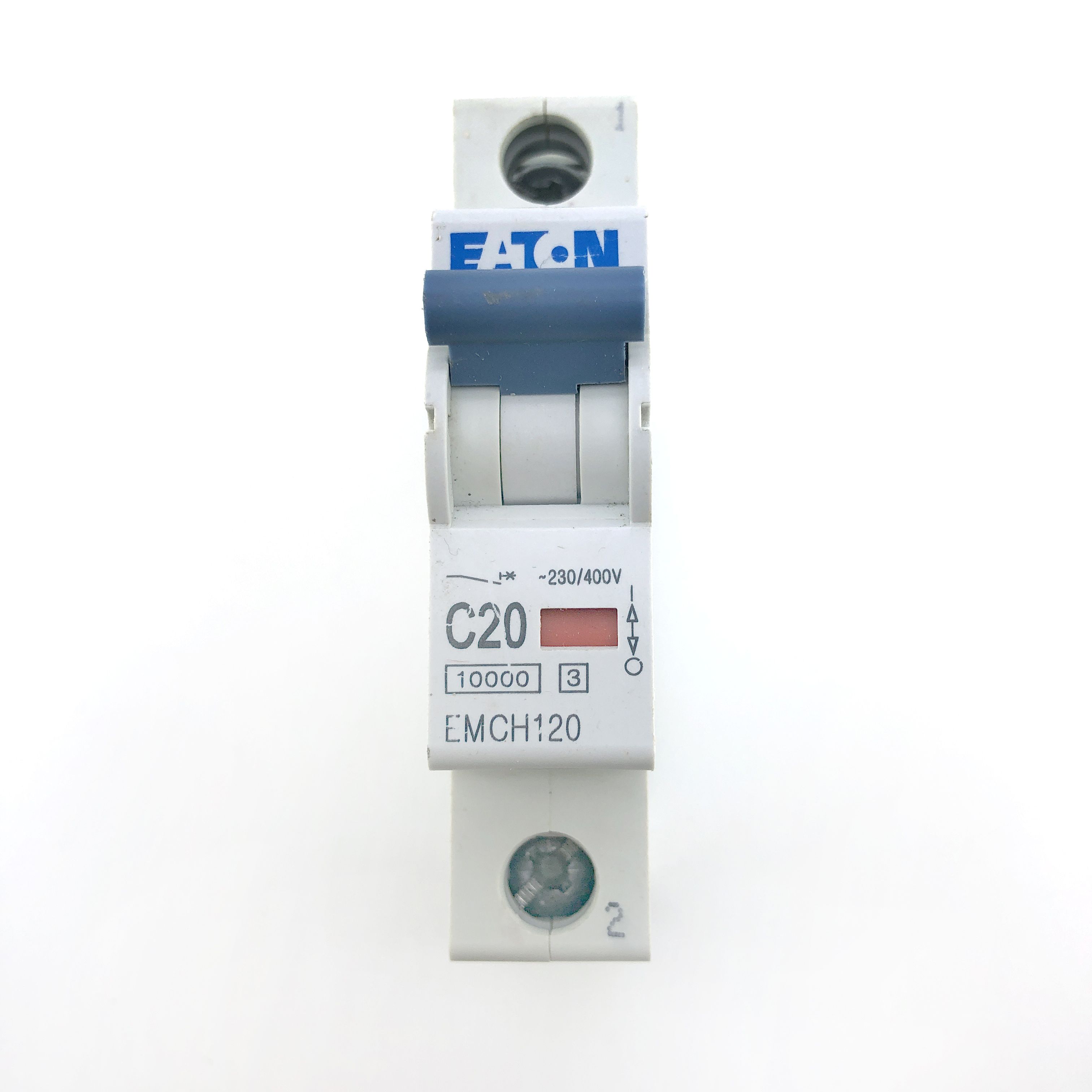 MCB's: Eaton EMCH120 C20 20A 20 Amp MCB Circuit Breaker Type C