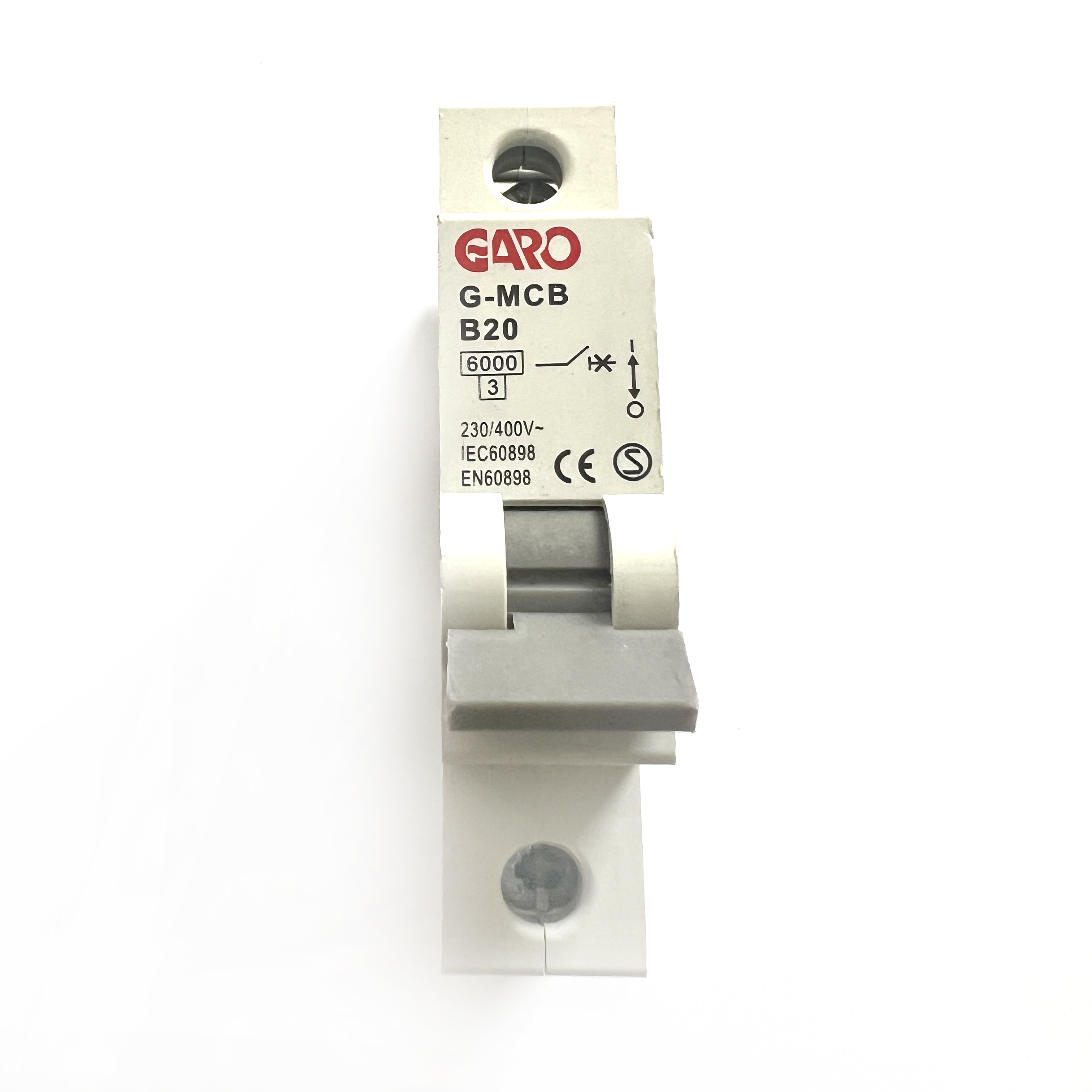 MCB's: Garo G-MCB B20 20A 20 Amp MCB Circuit Breaker Type B