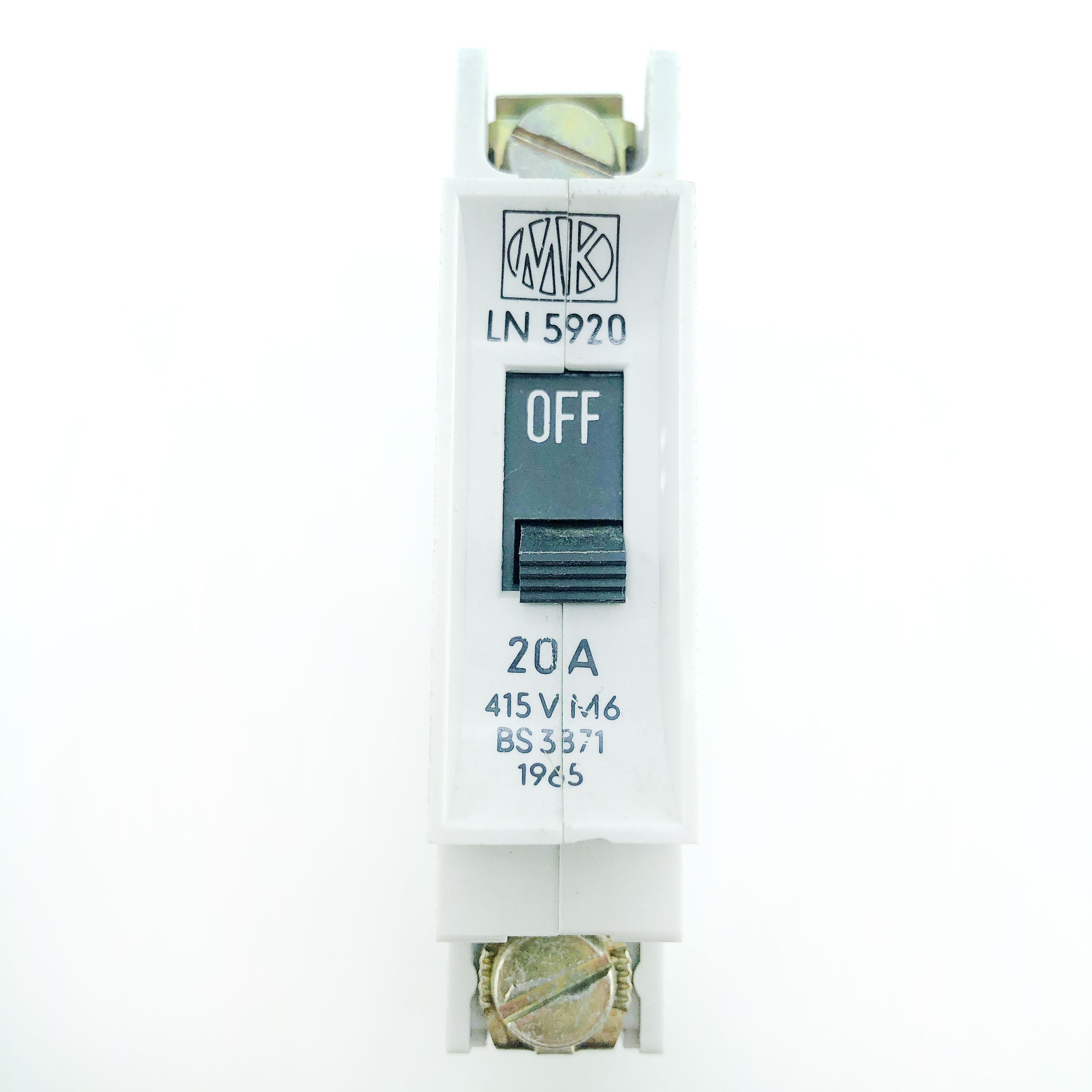 MCB's: MK Electric LN5920 M6 20A 20 Amp MCB Circuit Breaker Type 2
