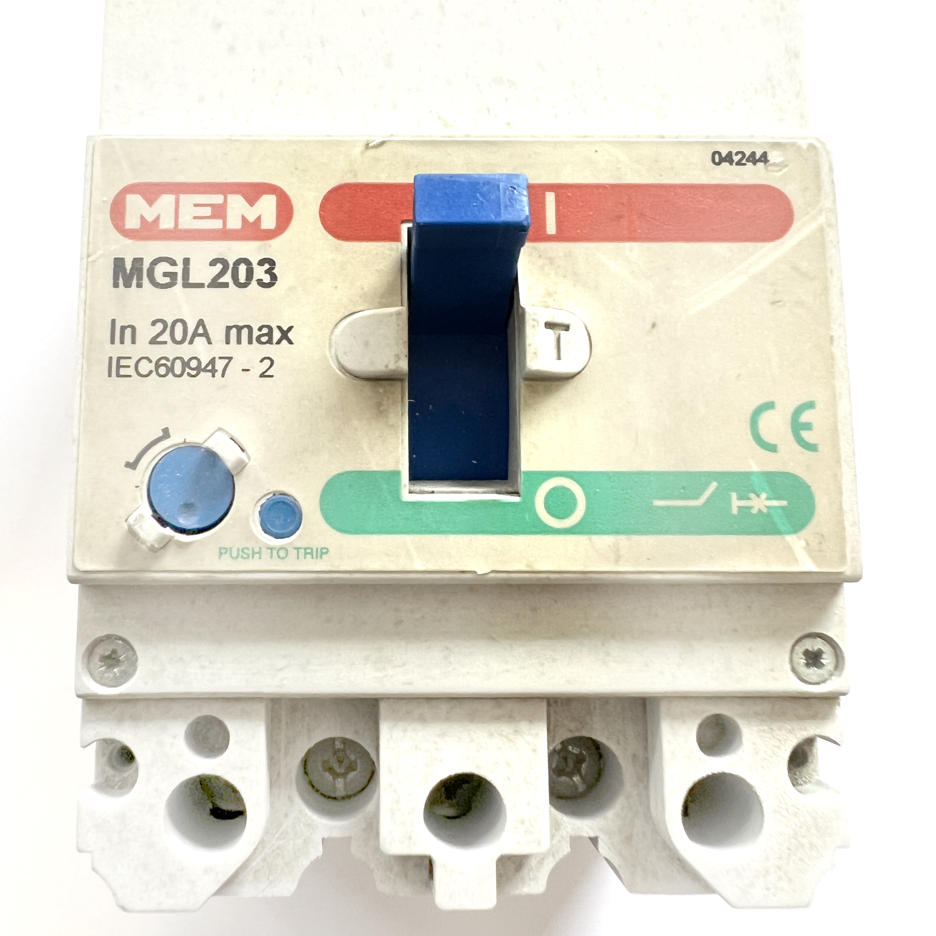 MCB's: MEM MGL203 Bill TLG203 20A 20 Amp 3 Pole Phase MCCB MCB Circuit ...