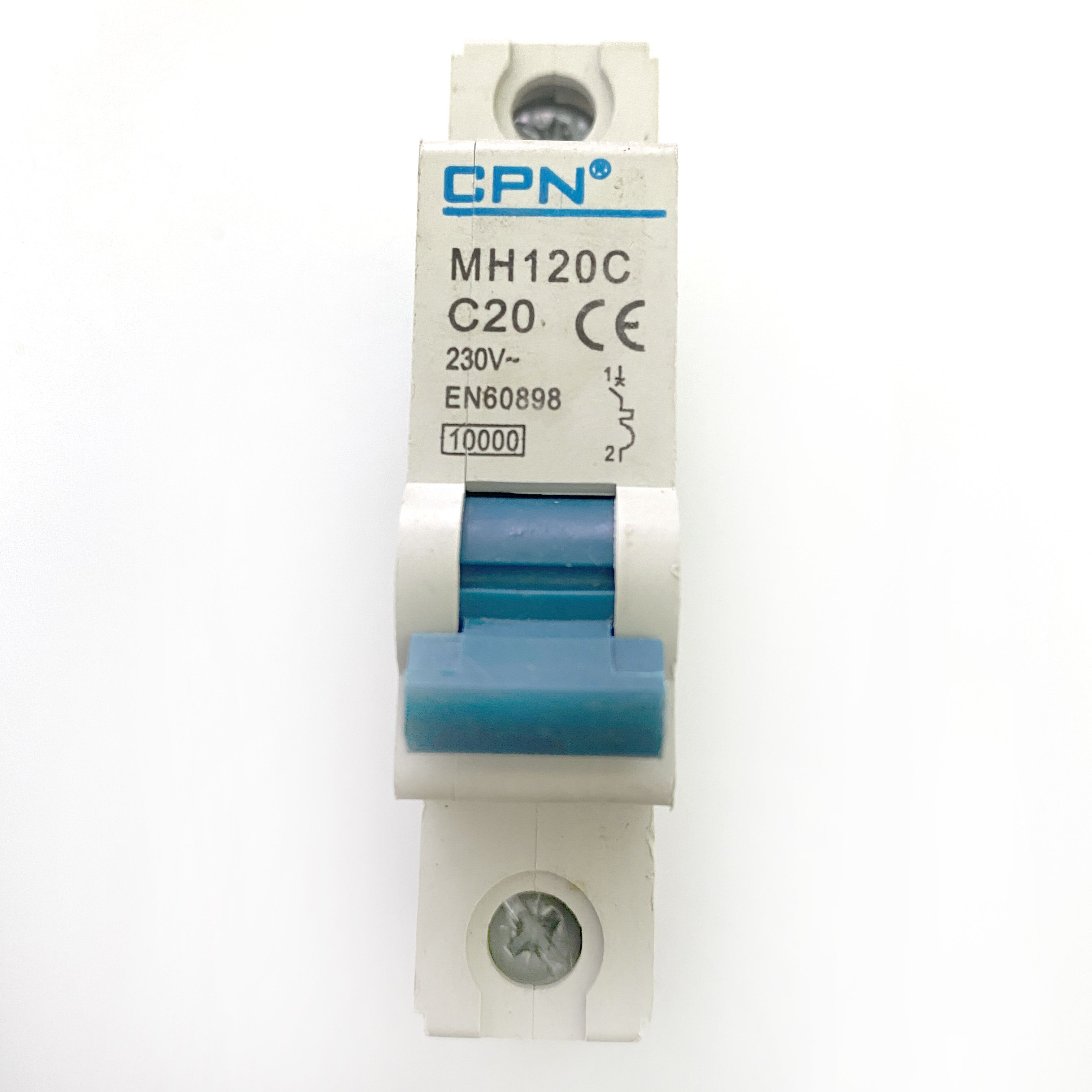 MCB's: CPN Cudis MH120C C20 20A 20 Amp MCB Circuit Breaker Type C