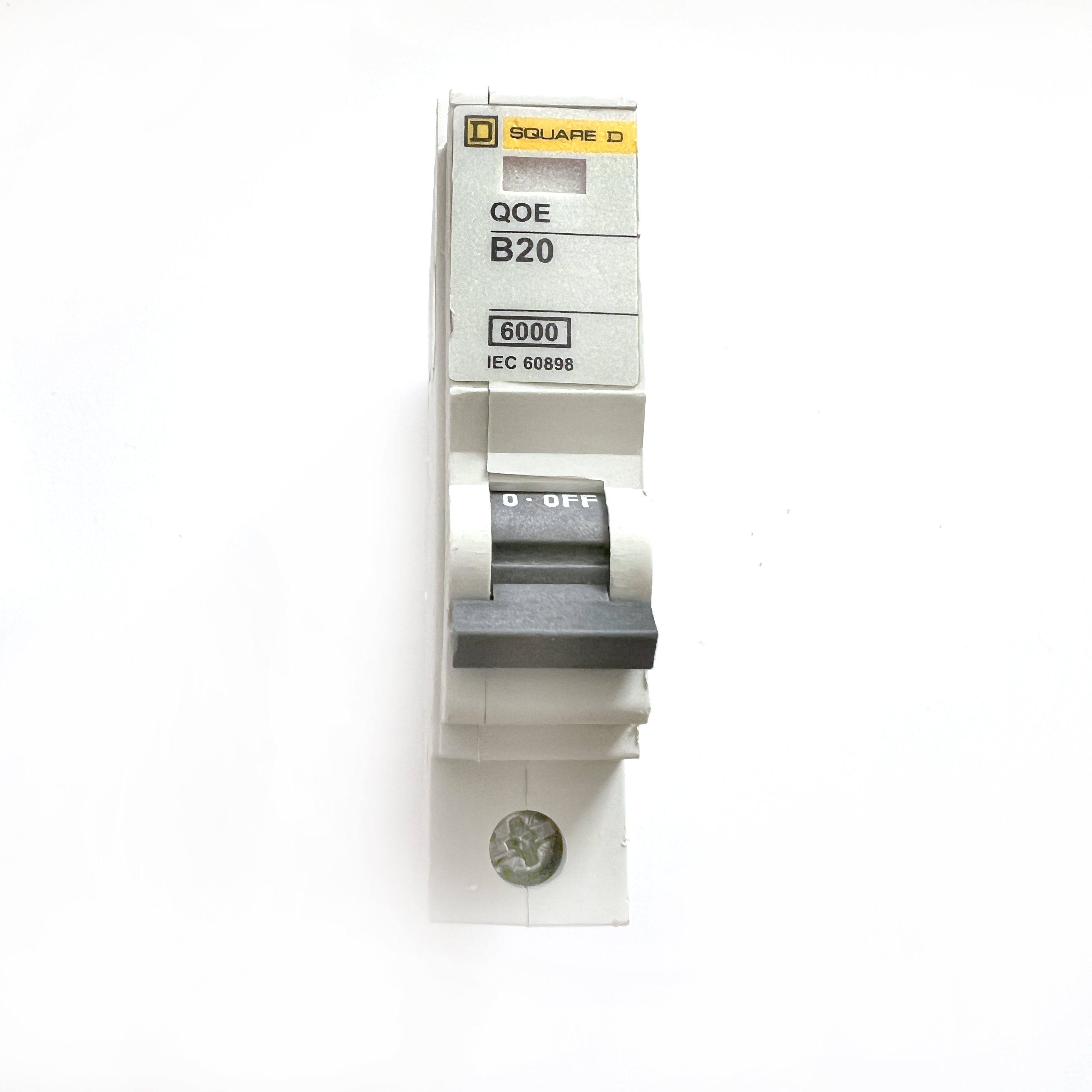 MCB's: Square D QOE New Style 6000 B20 20A 20 Amp MCB Circuit Breaker ...