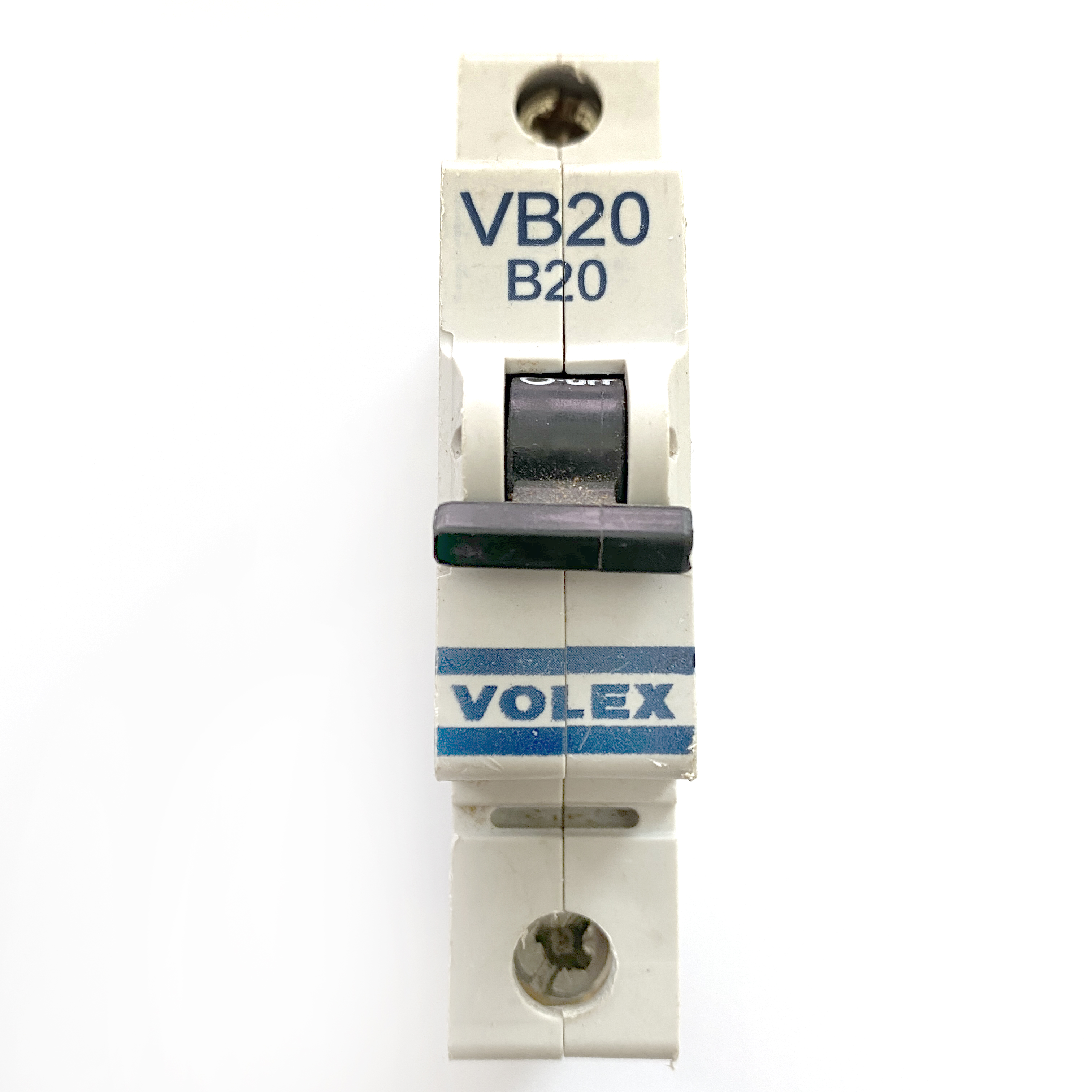 MCB's: Volex VB20 Newer Style Small Black Clip B20 20A 20 Amp MCB ...