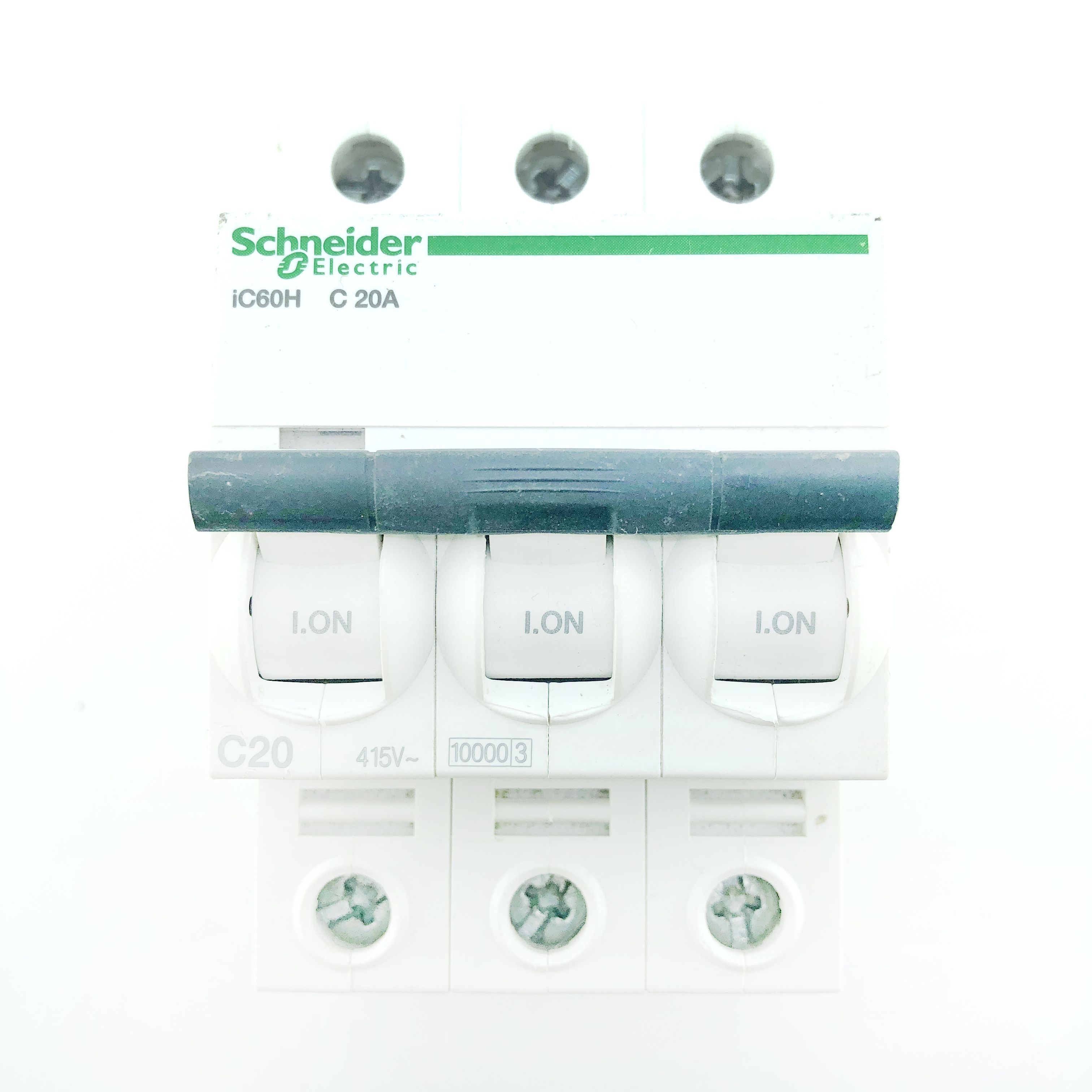 MCB's: Schneider Electric iC60H C20A C20 20A 20 Amp 3 Pole Phase MCB ...