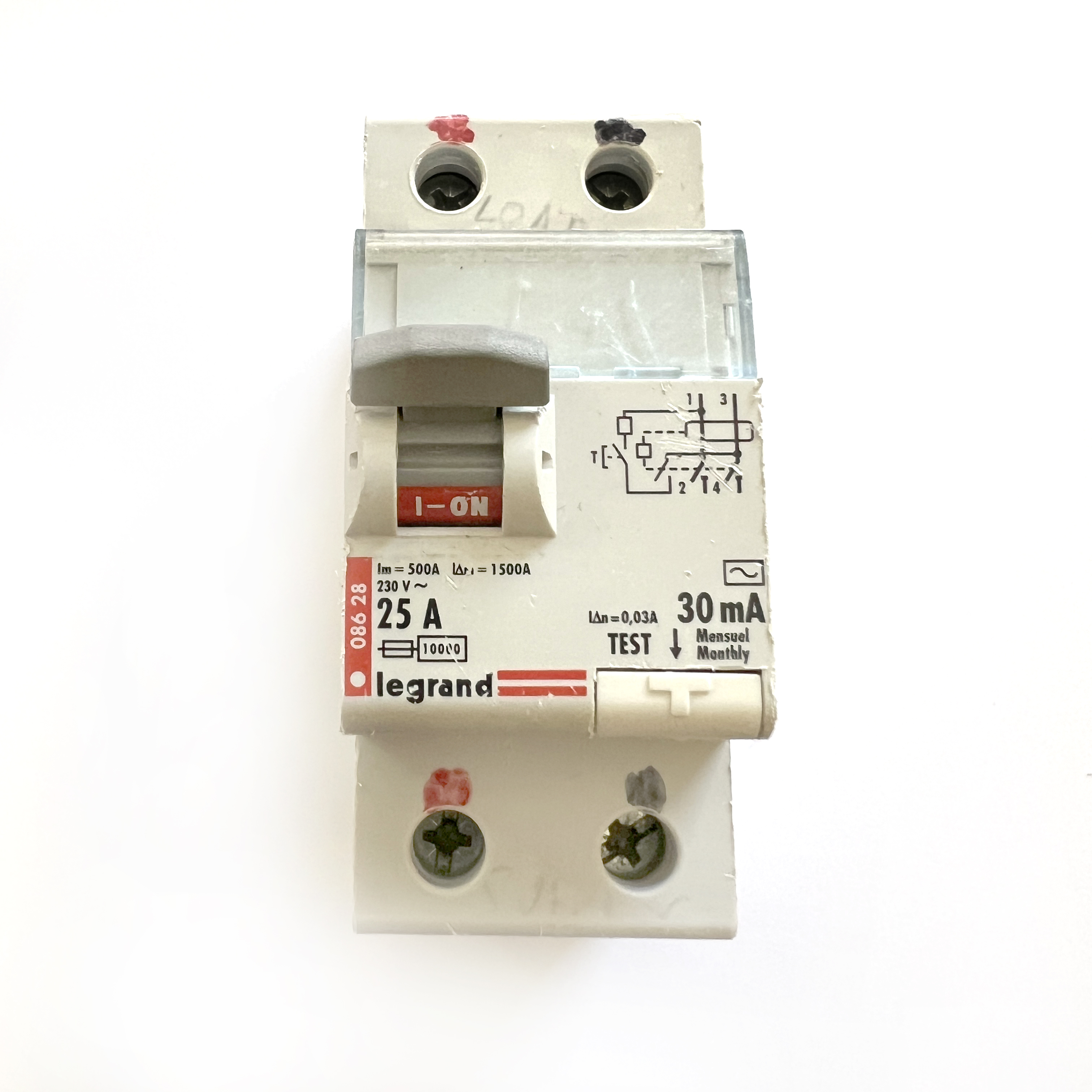 Residual Current Devices: Legrand Tenby 08628 25A 25 Amp 30mA RCD 2 ...