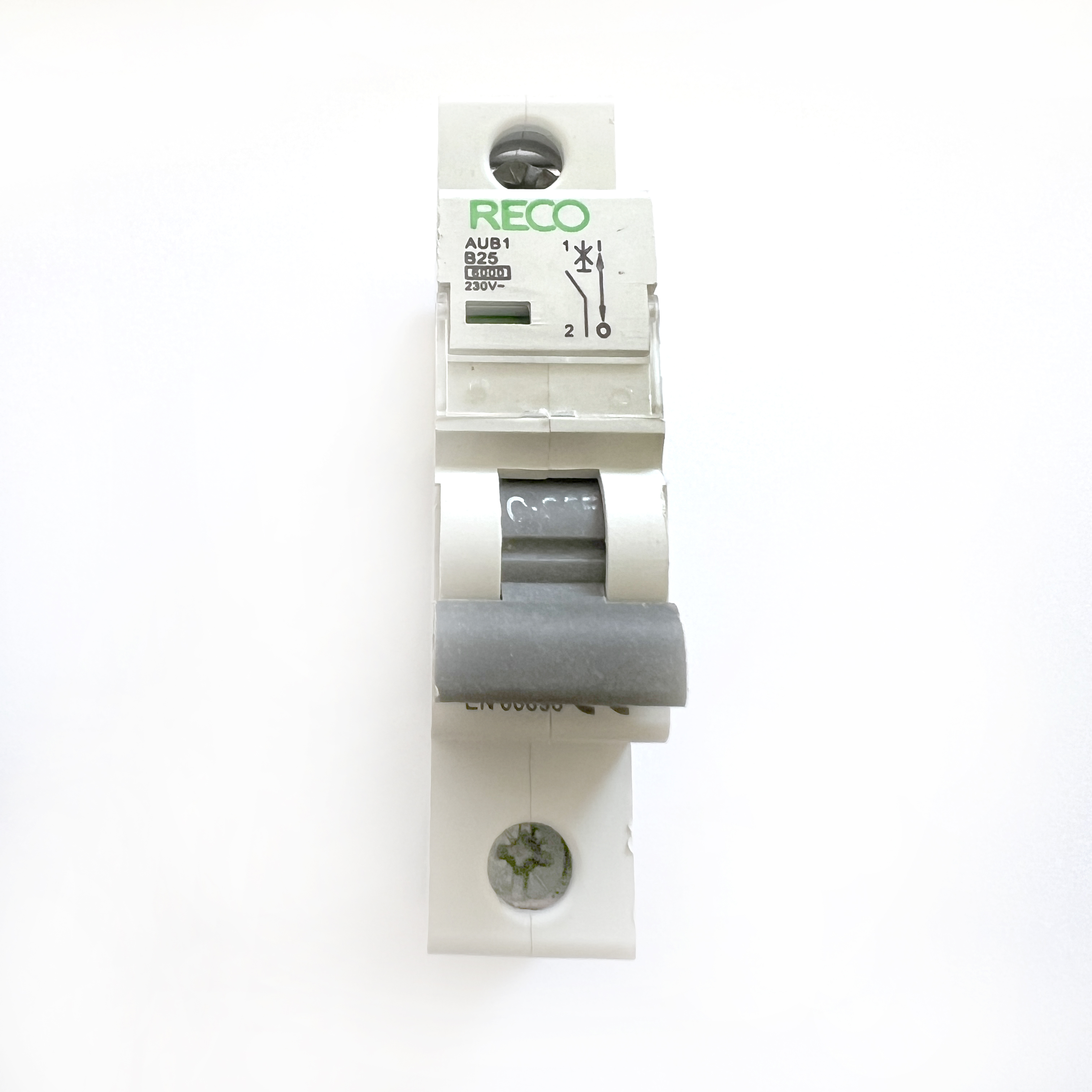 MCB's: RECO AUB1 B25 25A 25 Amp MCB Circuit Breaker Type B
