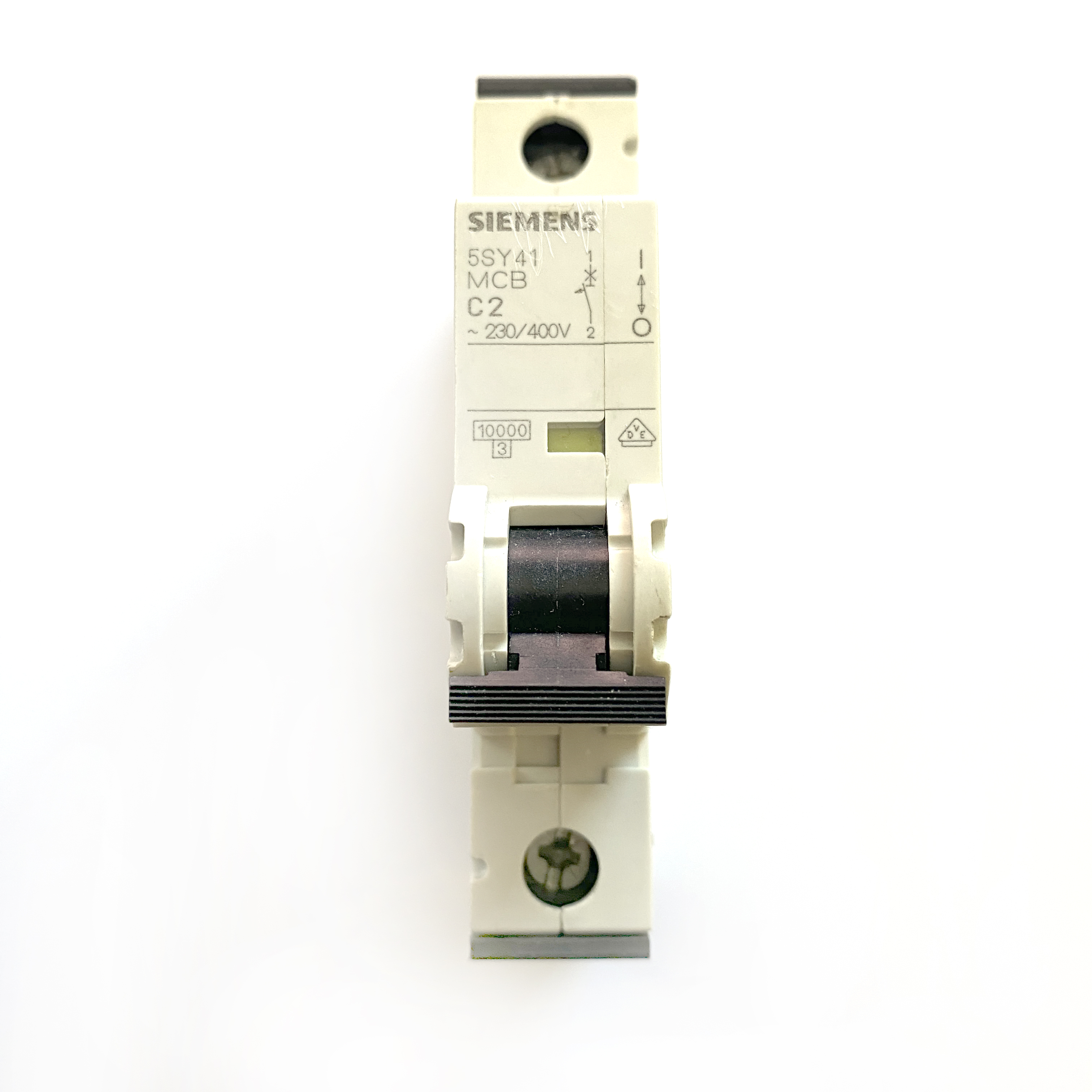 MCB's: Siemens 5SY41 5SY4102-7 C2 2A 2 Amp MCB Circuit Breaker Type C