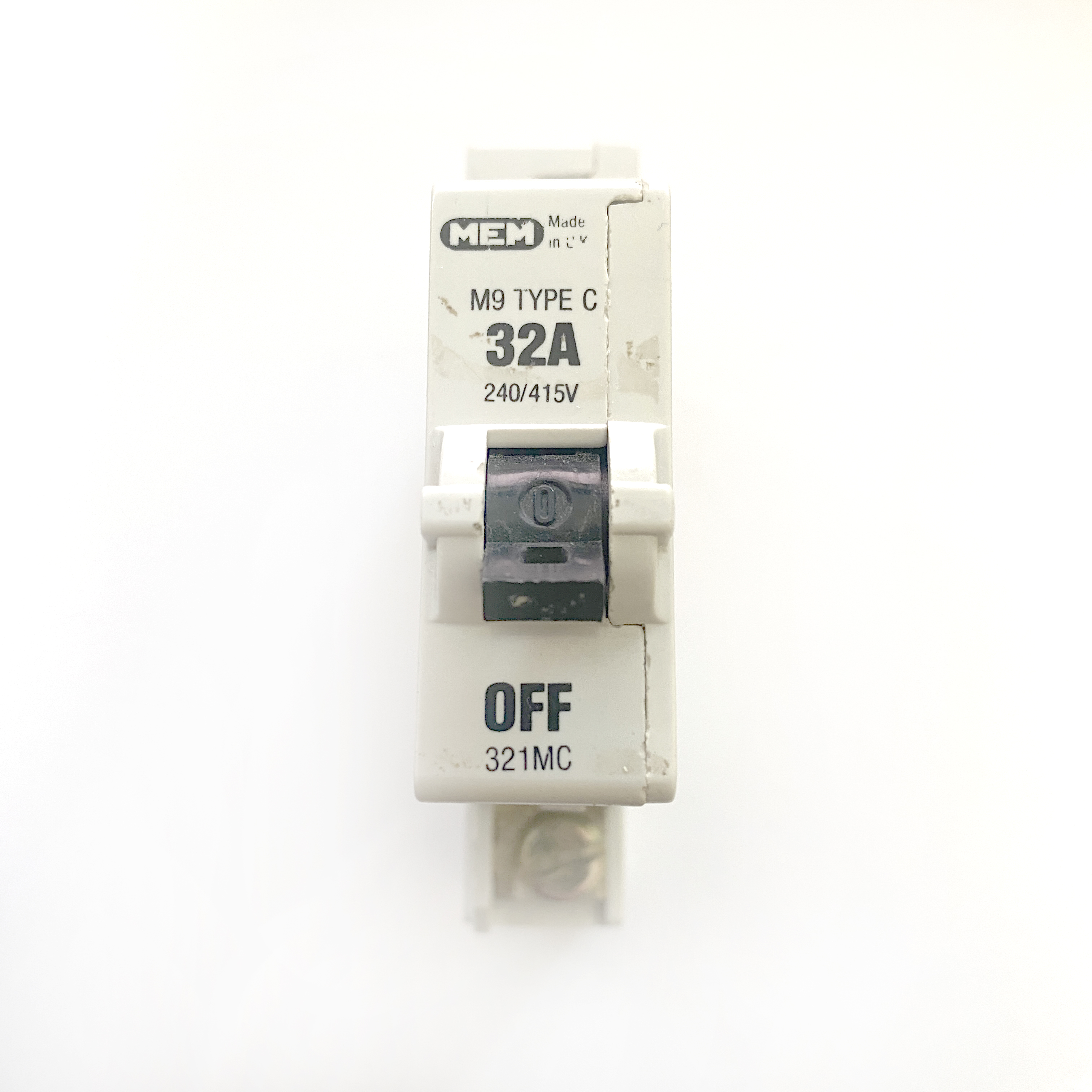 MCB's: MEM 321MC M9 32A 32 Amp MCB Circuit Breaker Type C