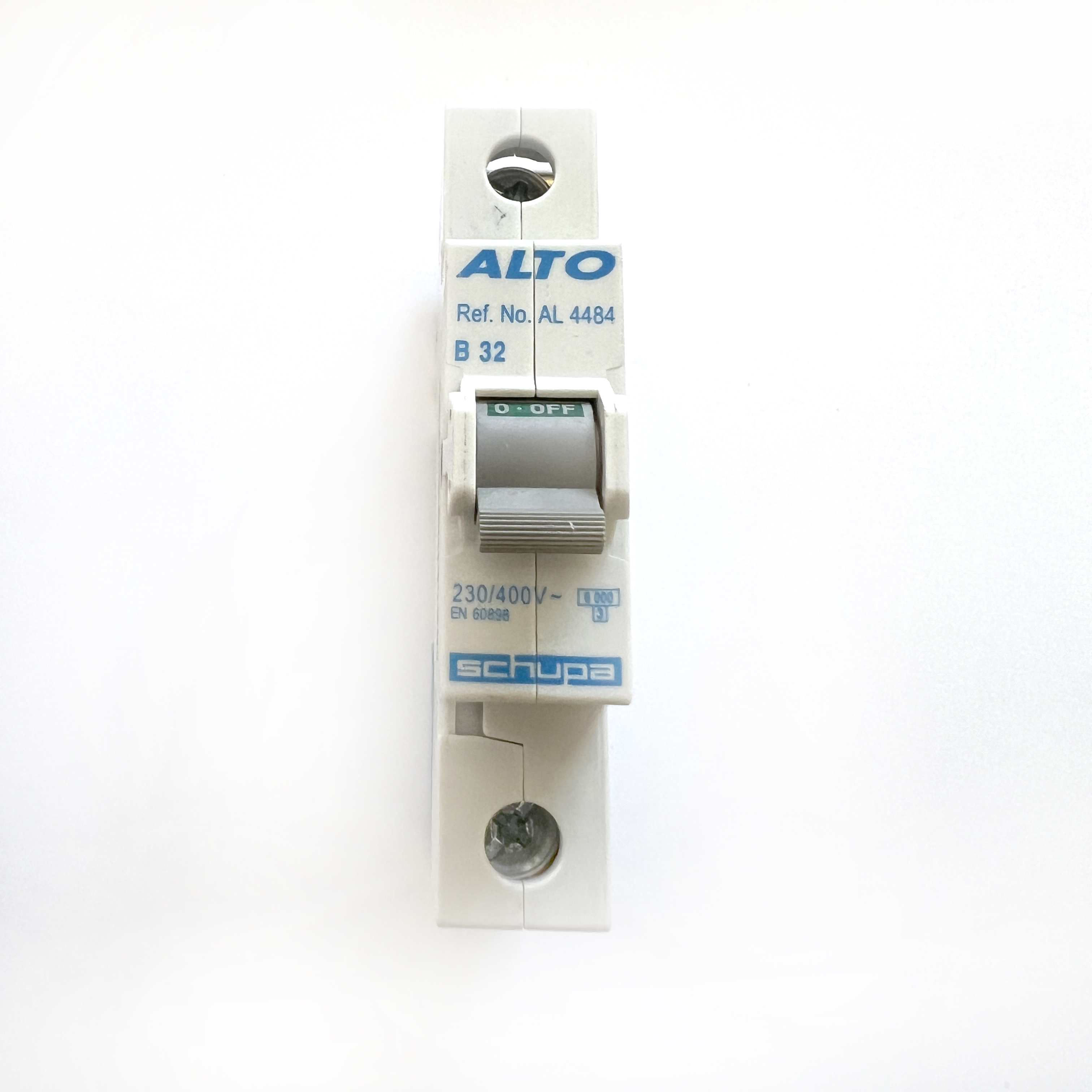MCB's: Alto AL4484 B32 32A 32 Amp MCB Circuit Breaker Type B