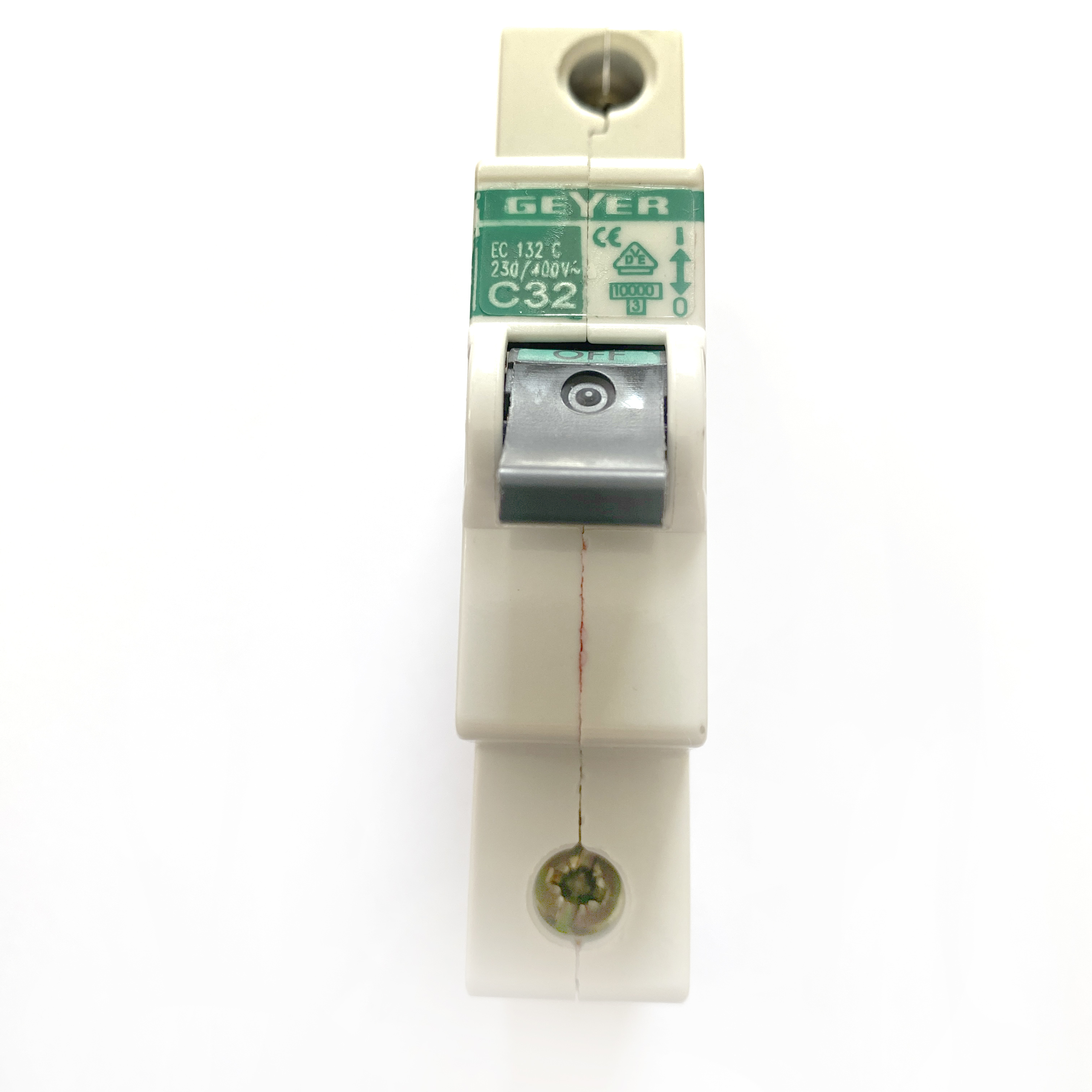 MCB's: Geyer Proteus EC132C C32 32A 32 Amp MCB Circuit Breaker Type C