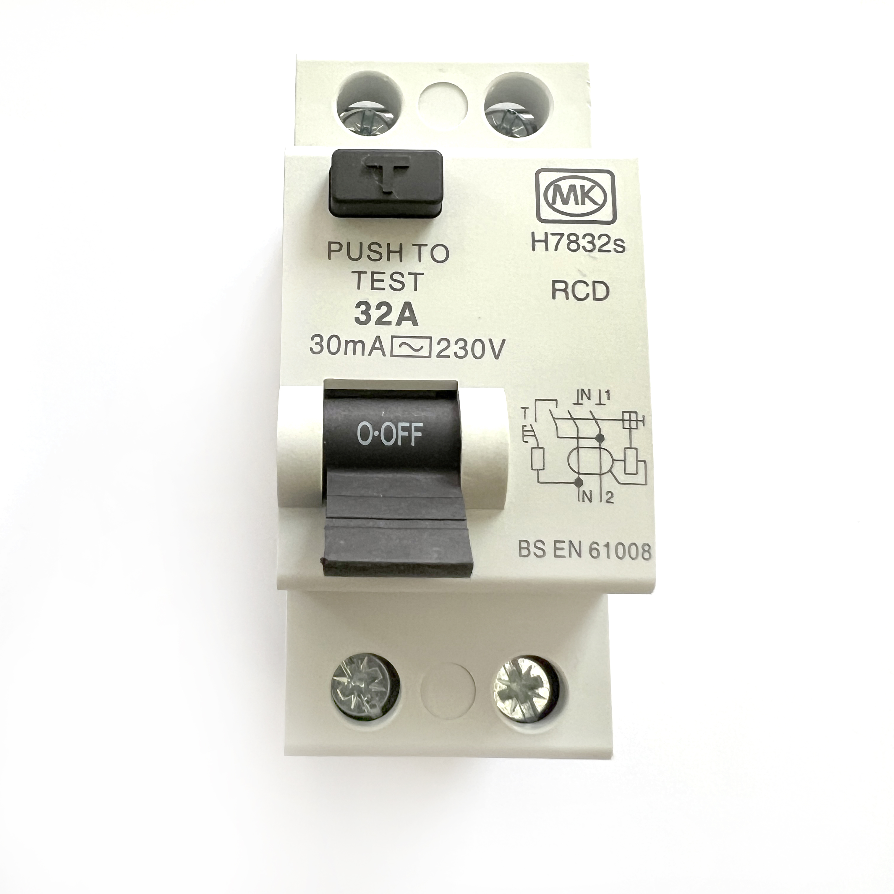 Residual Current Devices: MK Electric H7832s 32A 32 Amp 30mA RCD 2 ...