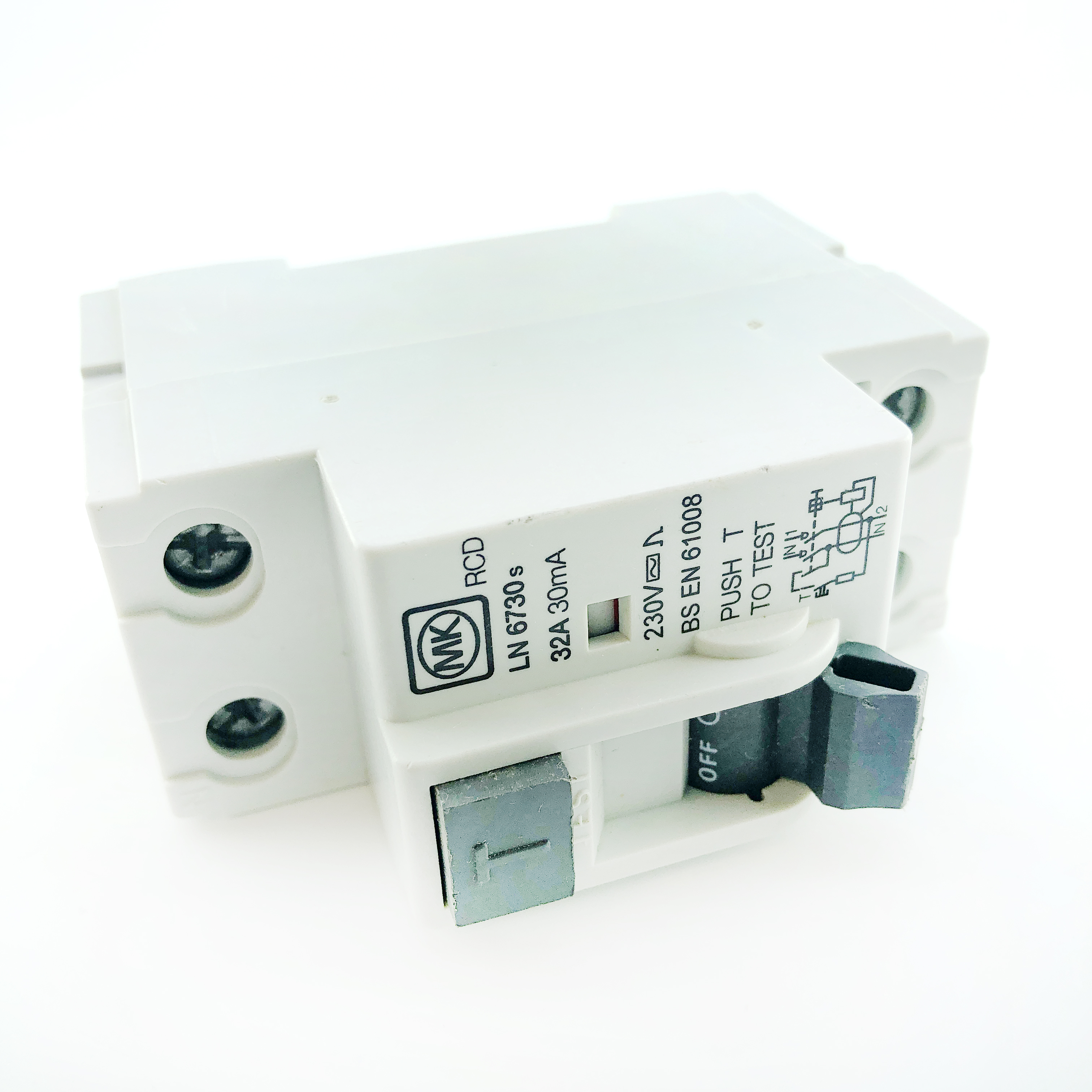 Residual Current Devices: MK Electric LN6730s 32A 32 Amp 30mA RCD 2 ...