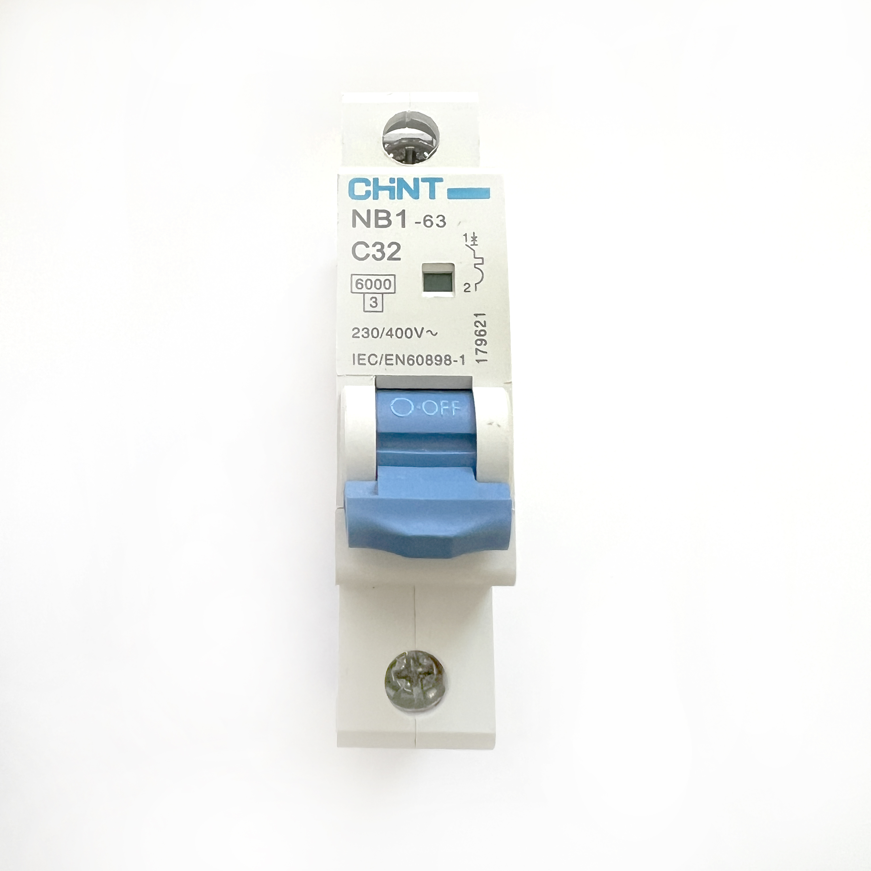 MCB's: Chint NB1-63 179621 C32 32A 32 Amp MCB Circuit Breaker Type C