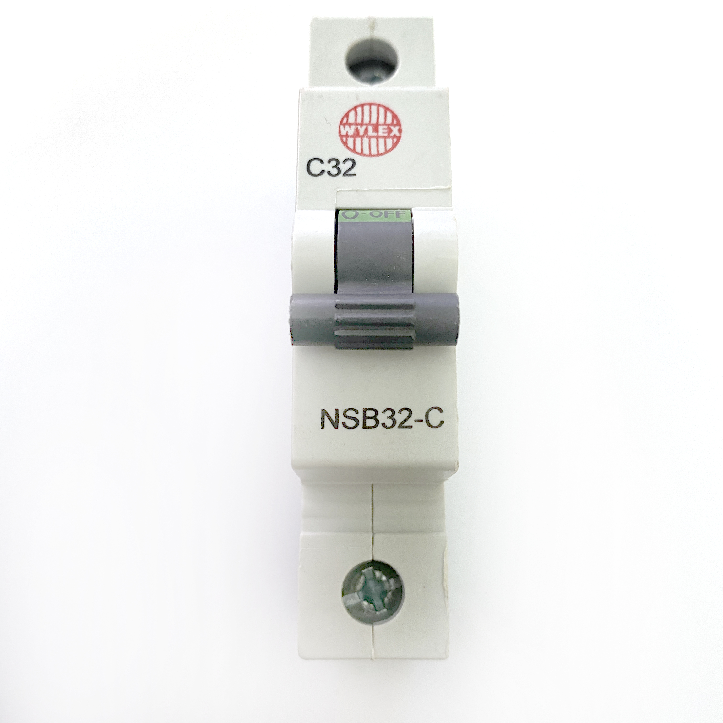 MCB's: Wylex NSB32-C C32 32A 32 Amp Black Clip MCB Circuit Breaker Type C