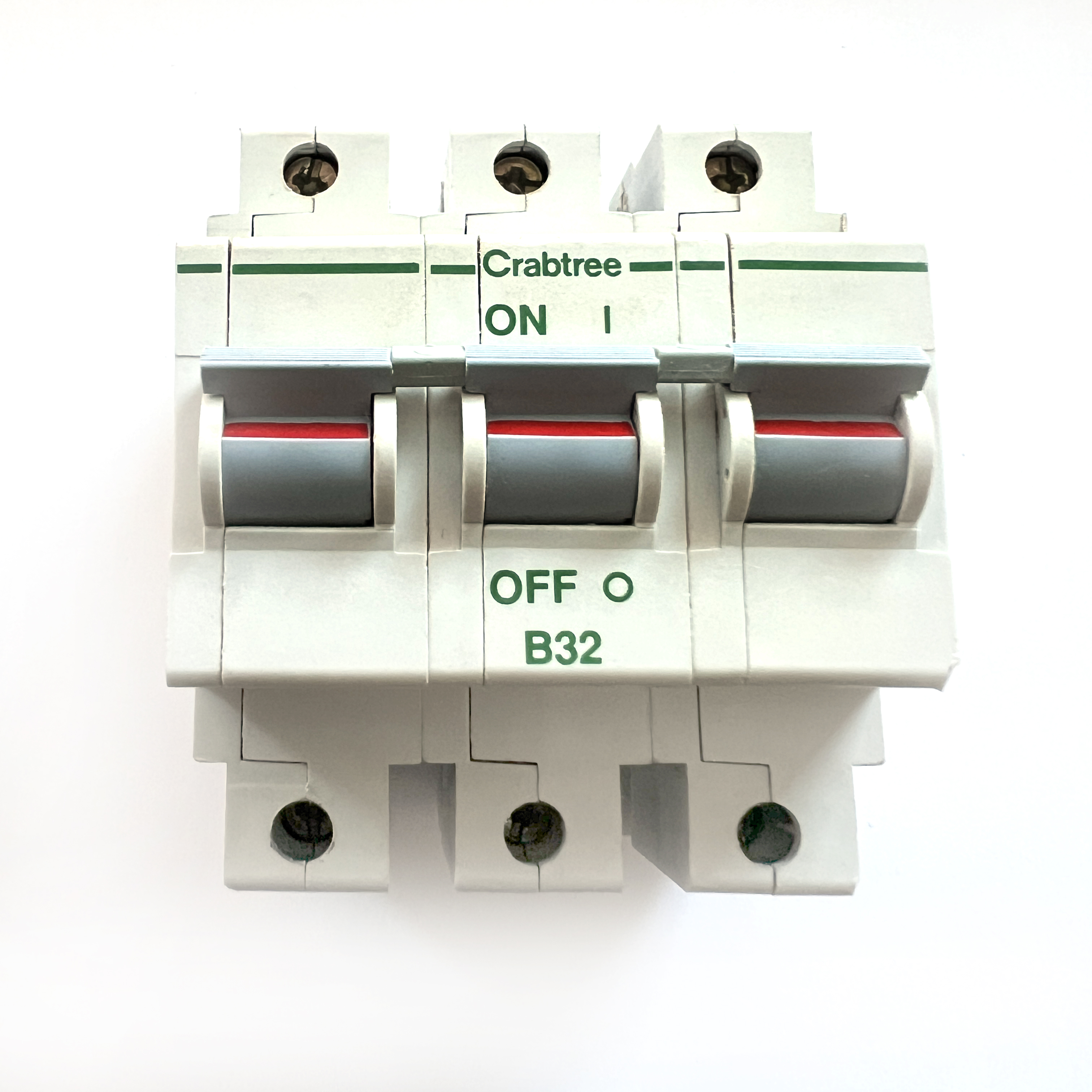 MCB's: Crabtree Polestar 63B/32 B32 32A 32 Amp 3 Pole Phase MCB Circuit ...