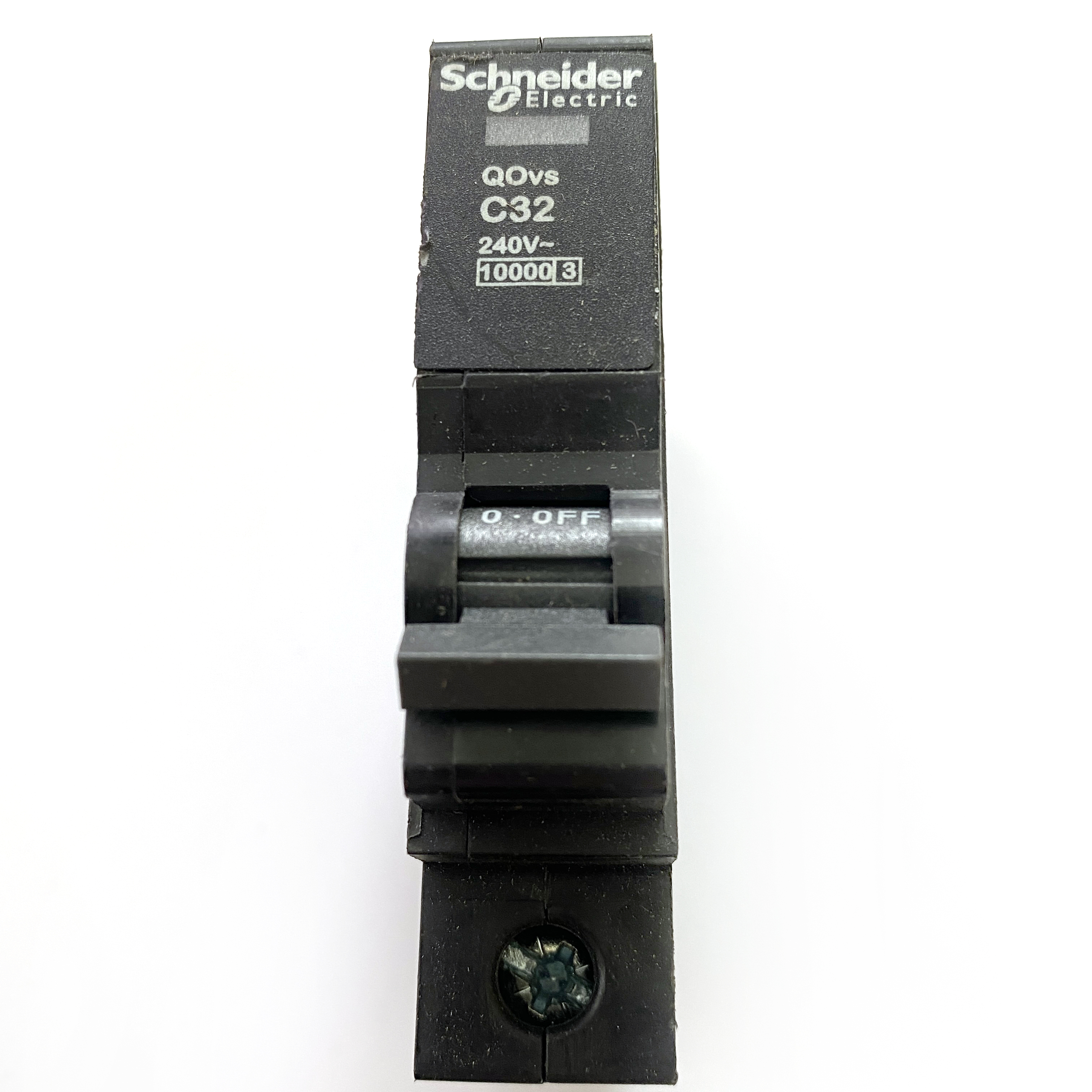 MCB's: Schneider QOvs QO132VSC10 C32 32A 32 Amp MCB Circuit Breaker Type C