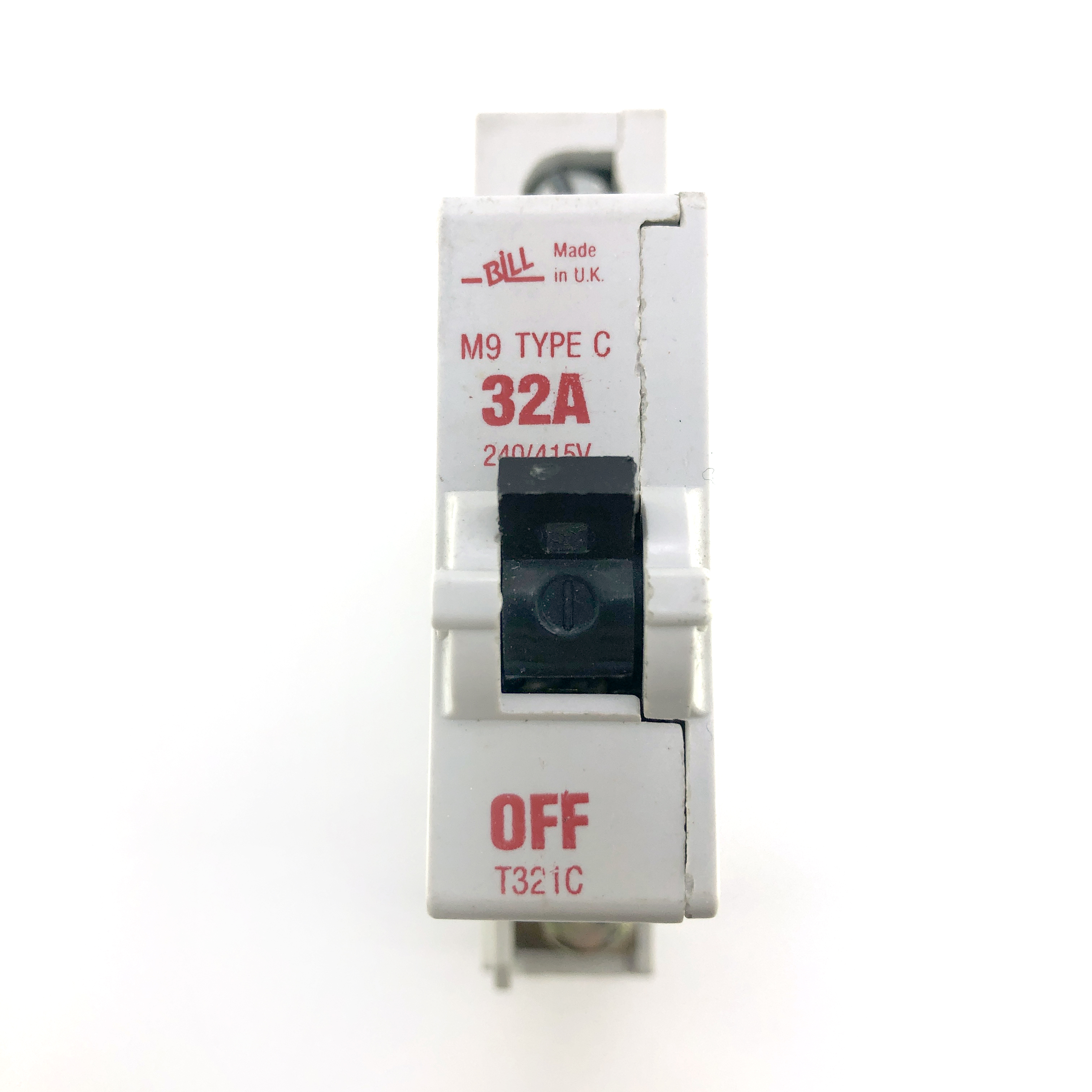 MCB's: Bill T321C M9 32A 32 Amp MCB Circuit Breaker Type C