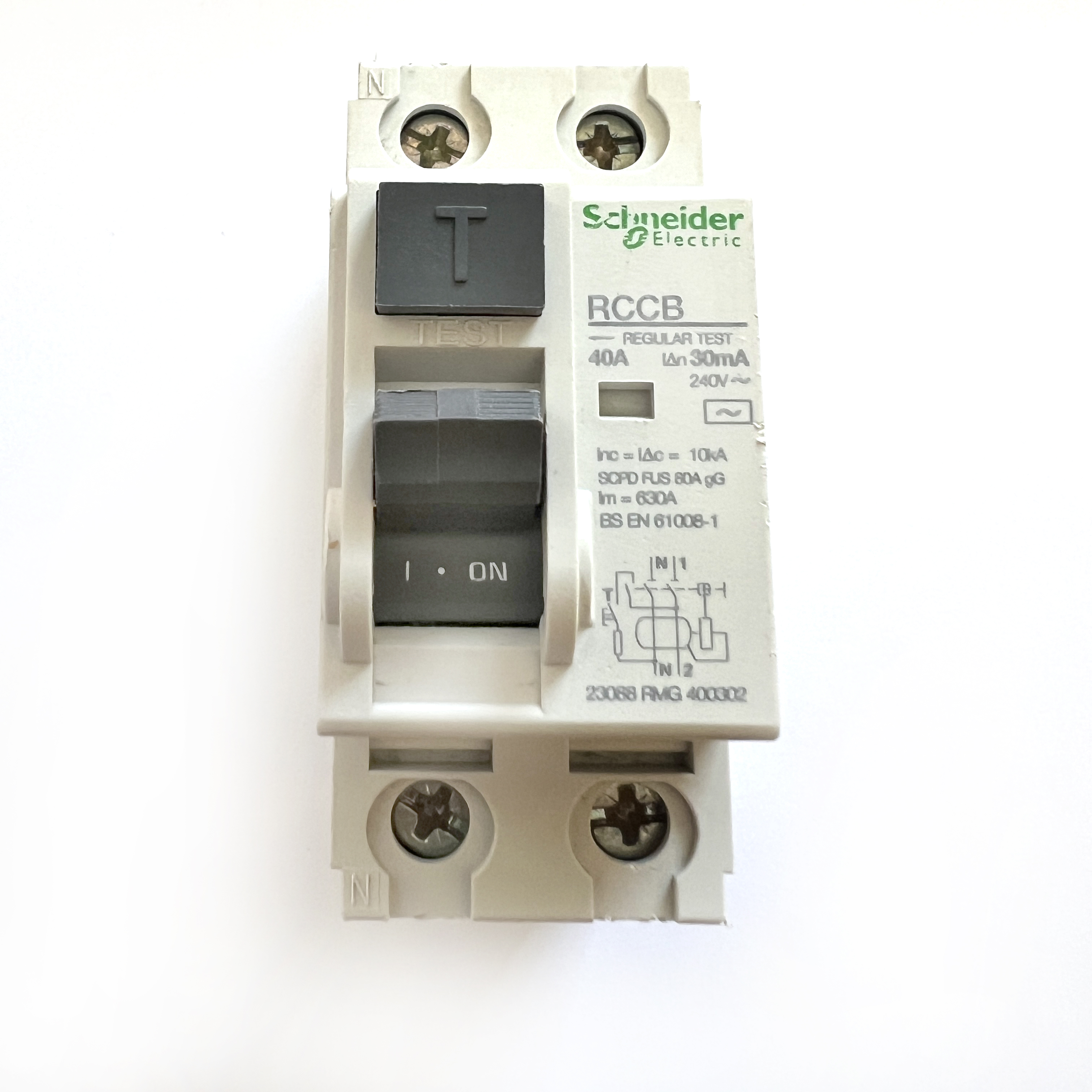 Residual Current Devices: Schneider Electric RMG400302 23088 40A 40 Amp ...