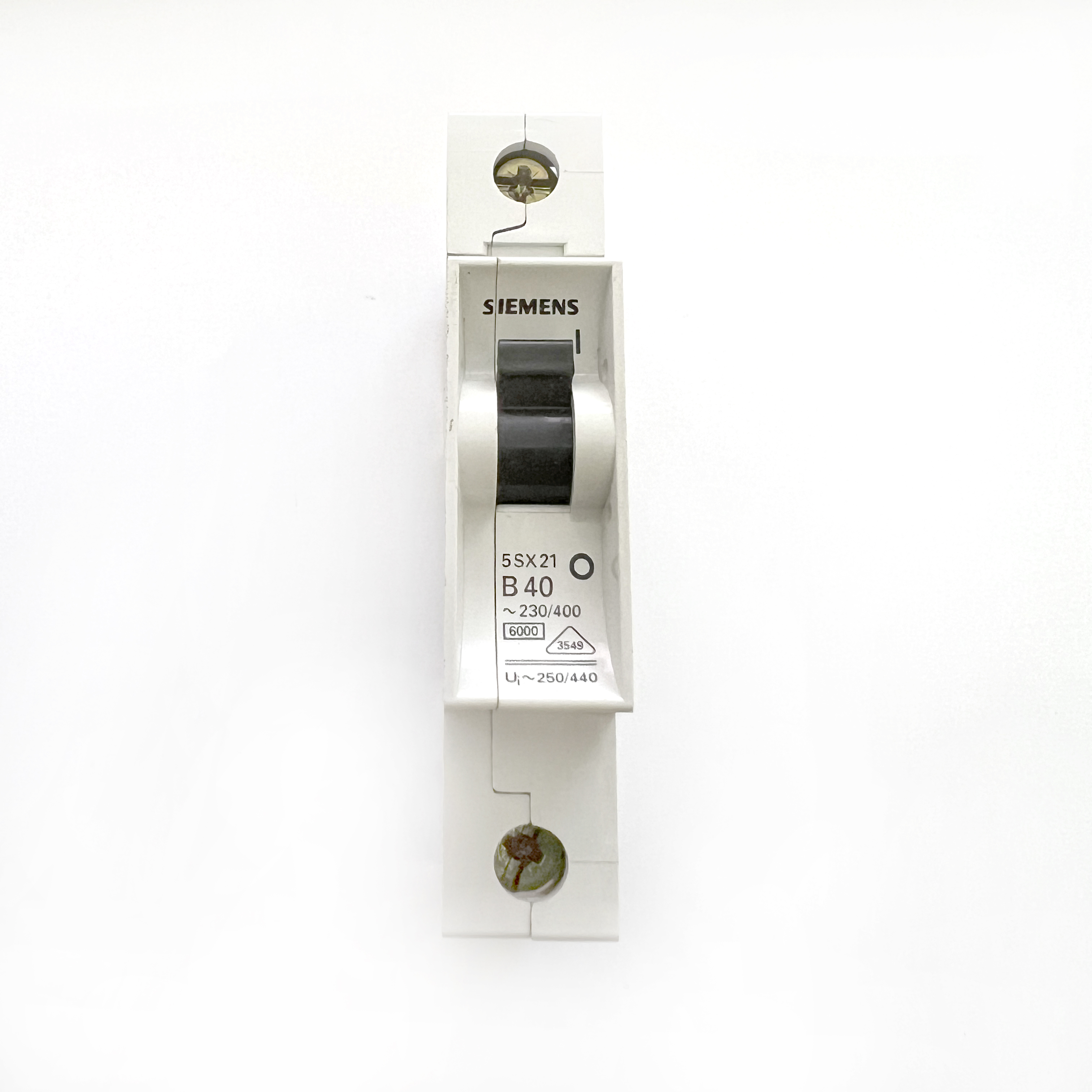 MCB's: Siemens 5SX21 B40 40A 40 Amp MCB Circuit Breaker Type B